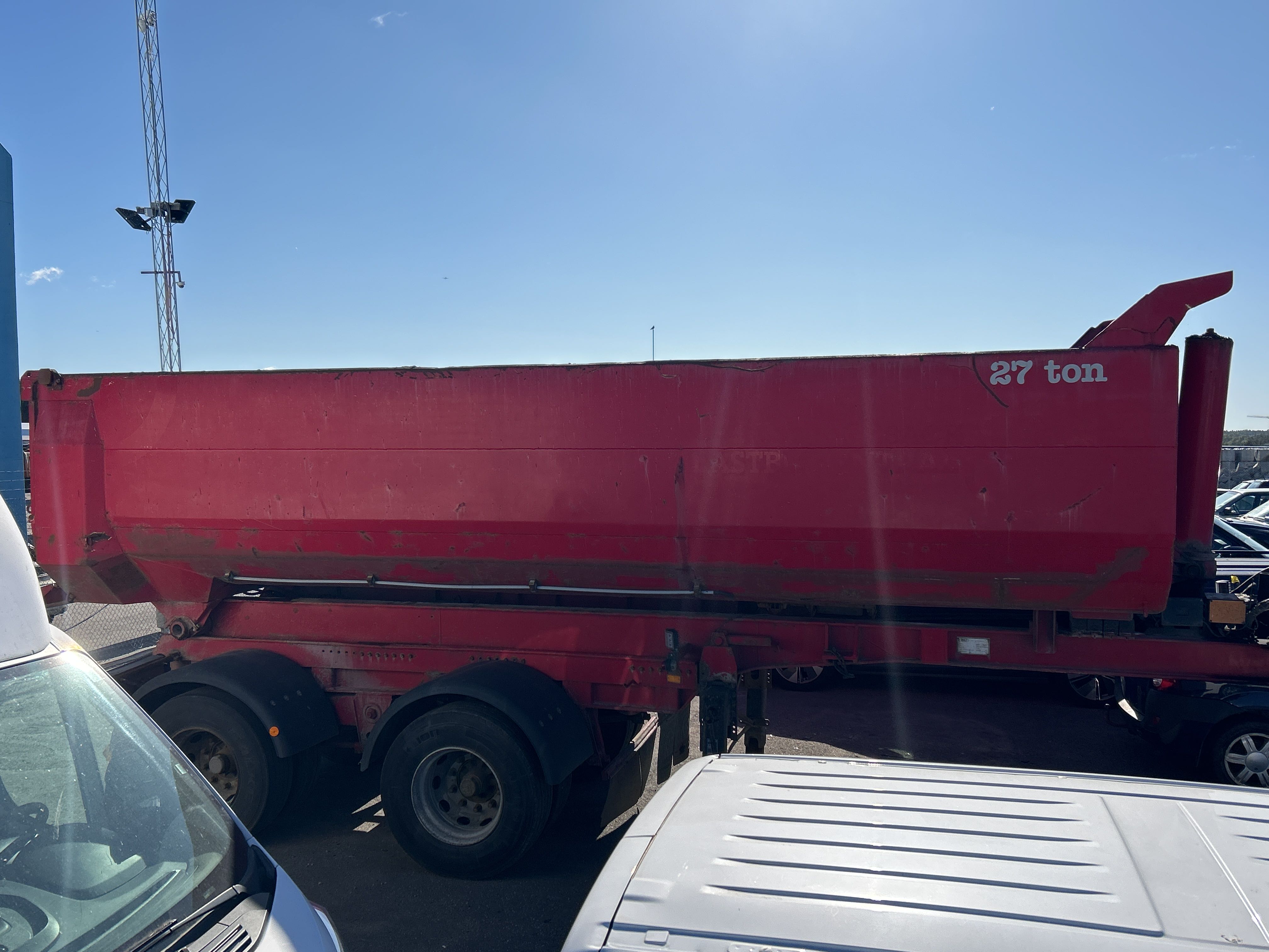 Berg/schakt-trailer RKPS-2-9350 JT -1994 - Auktioner online ...
