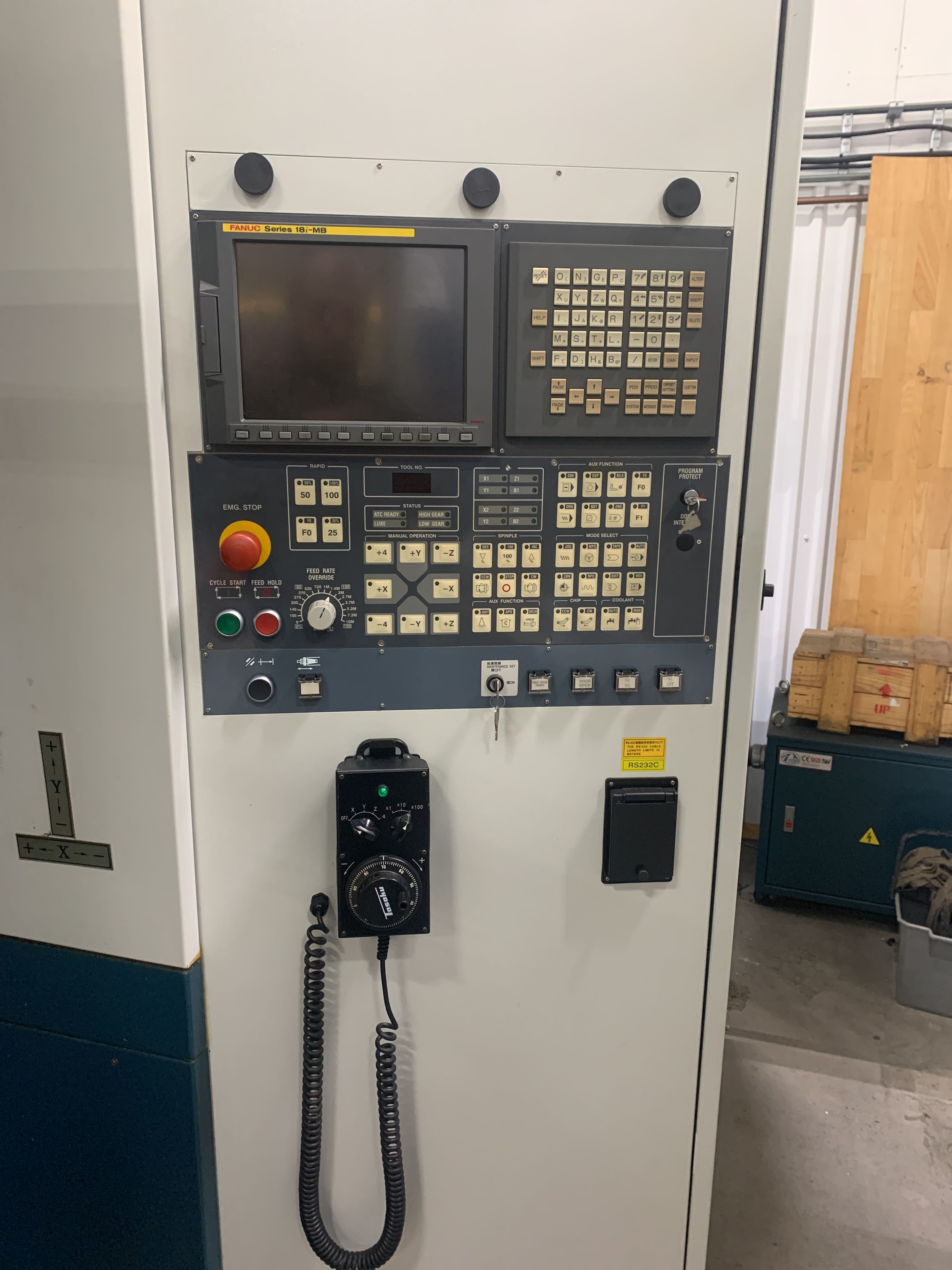 CNC multi-operation machine Feeler FMH-500 -2006 - PS Auction - We ...
