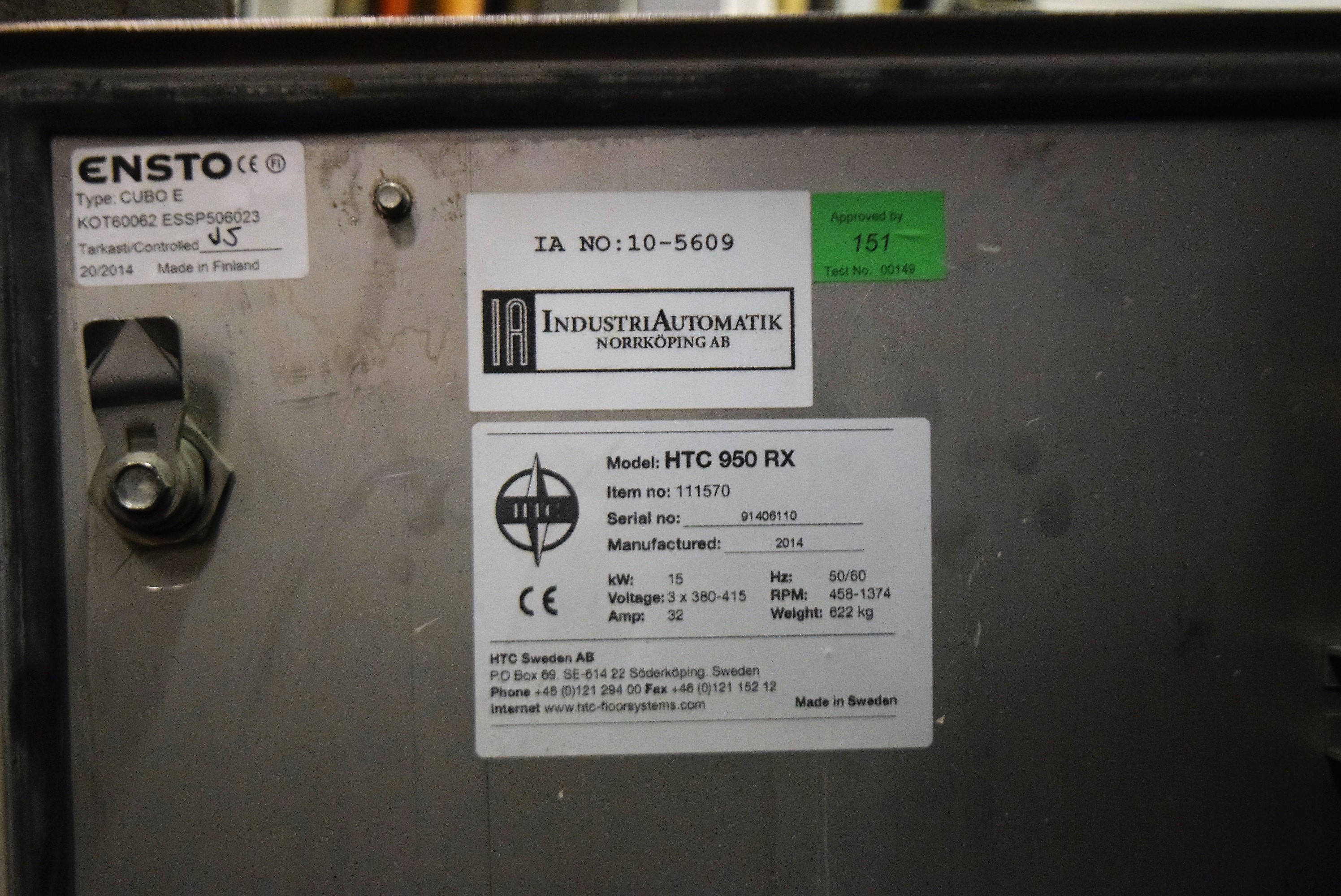 Radio controlled concrete grinder HTC 950 RX -14 - PS Auction - We ...