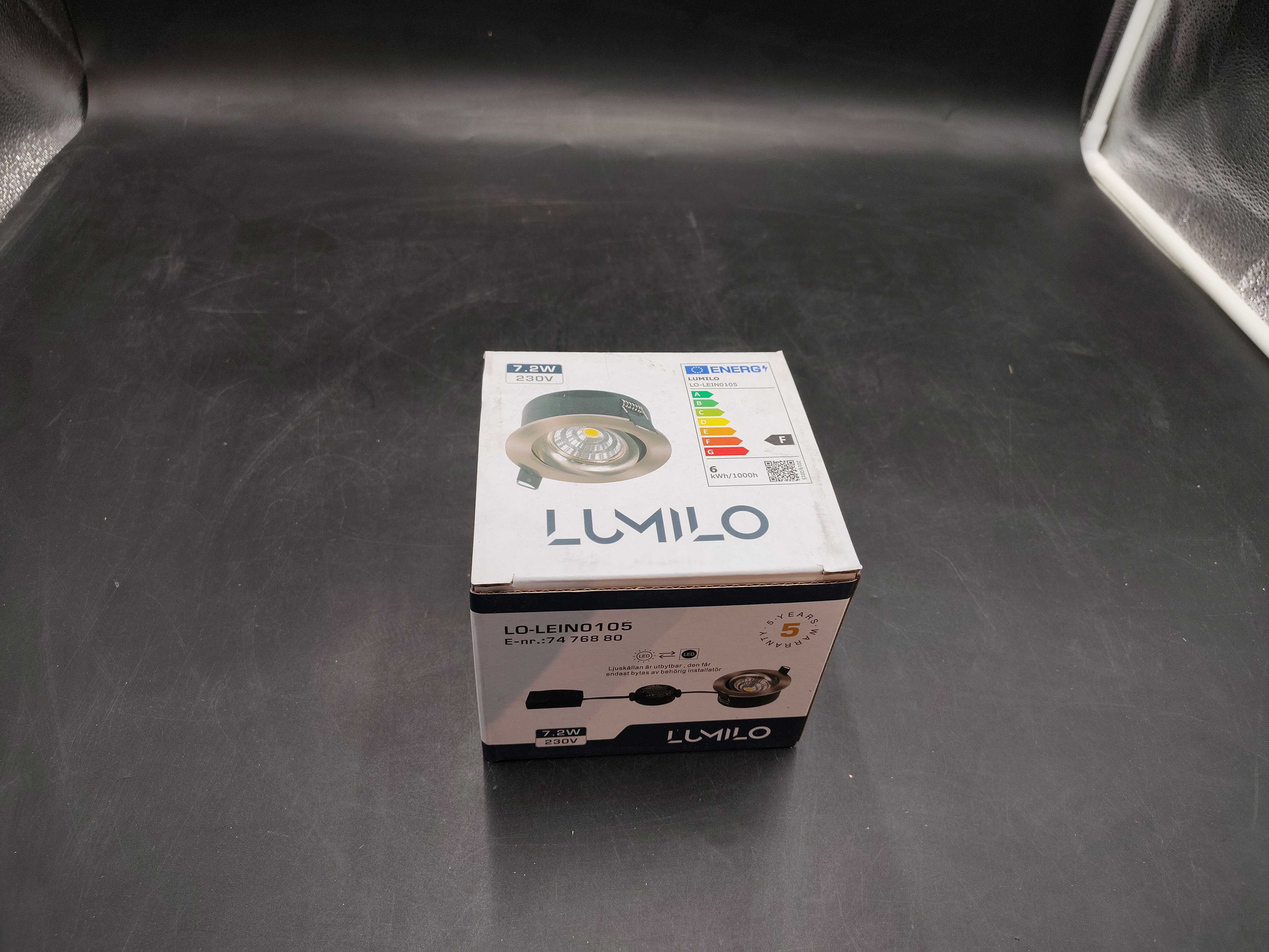 Downlight, 40 pcs - Lumilo - dimmable with selectable color temperature ...