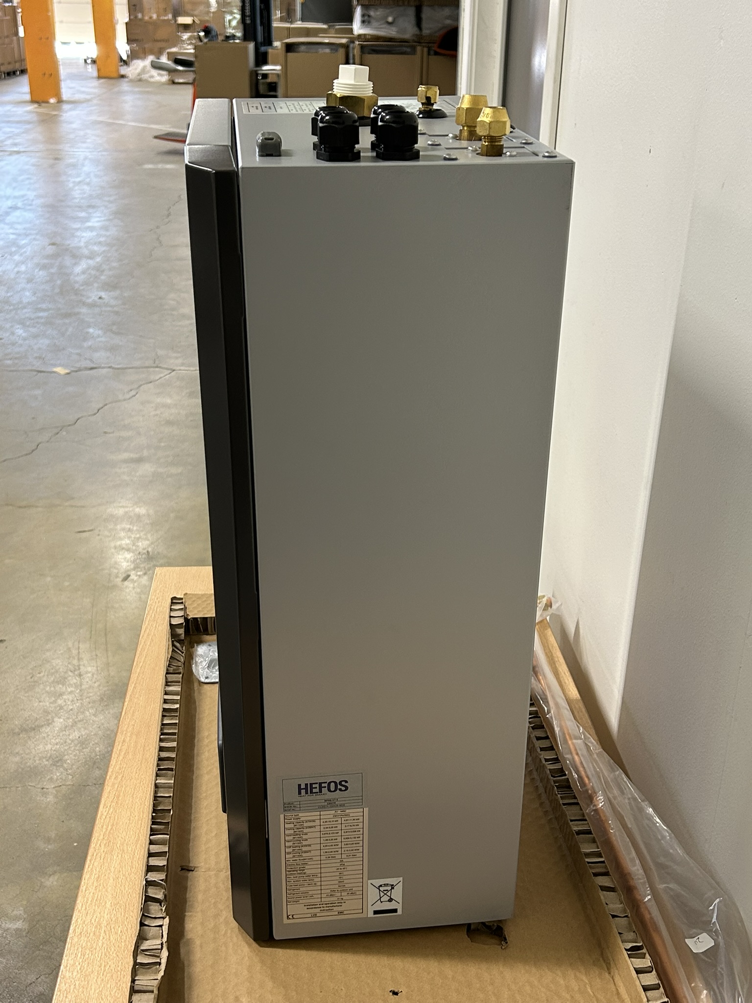 Luft-vattenvärmepump HEFOS V7 9kW - Auktioner online - Nätauktioner ...