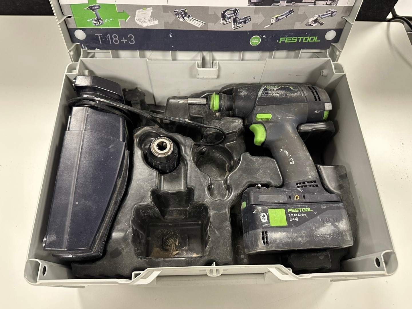 Skruvdragare Festool T 18+3 - Auktioner online - Nätauktioner ...