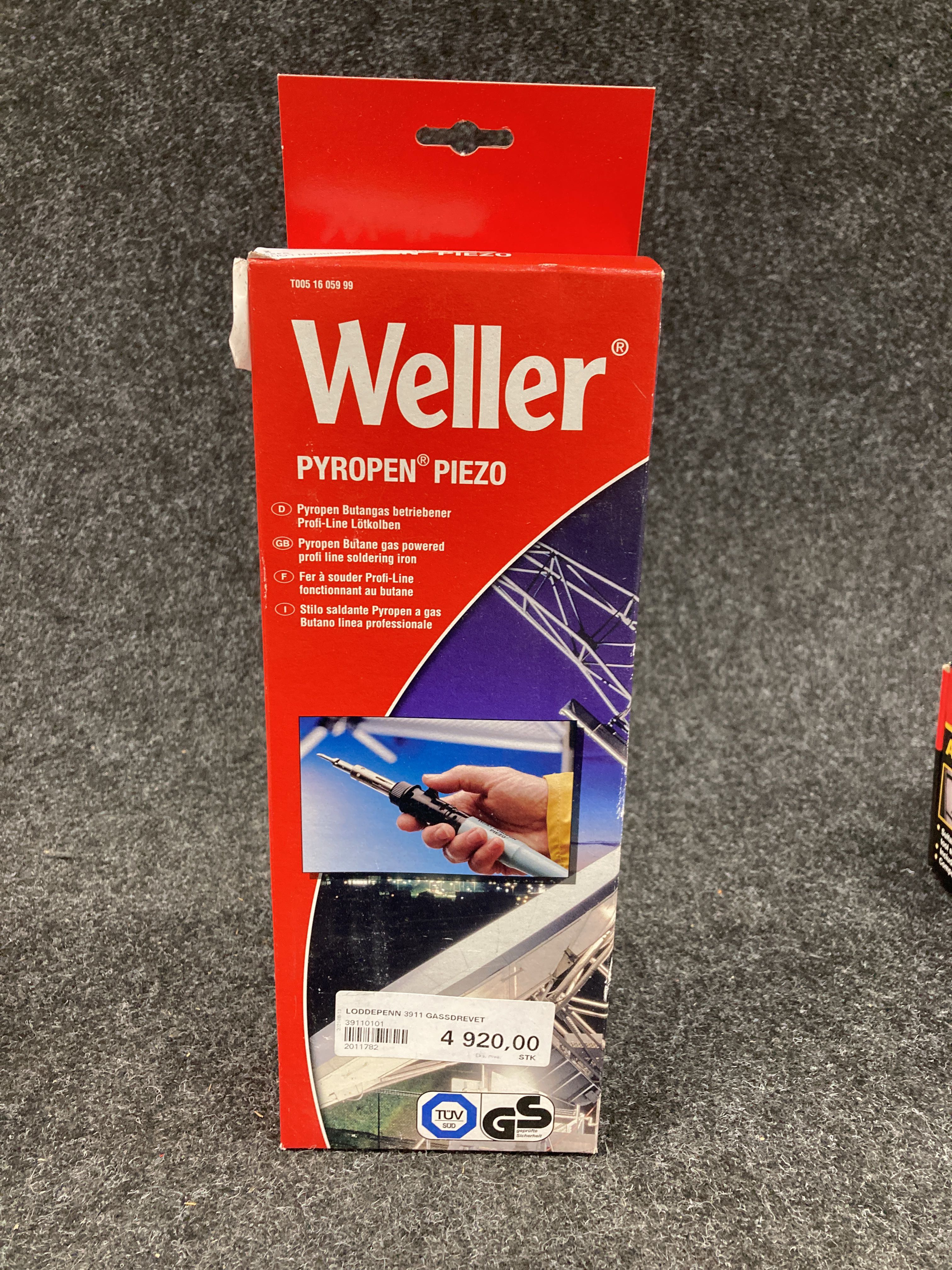 Gaslödkolv Weller Pyropen Piezo - Auktioner online - Nätauktioner ...