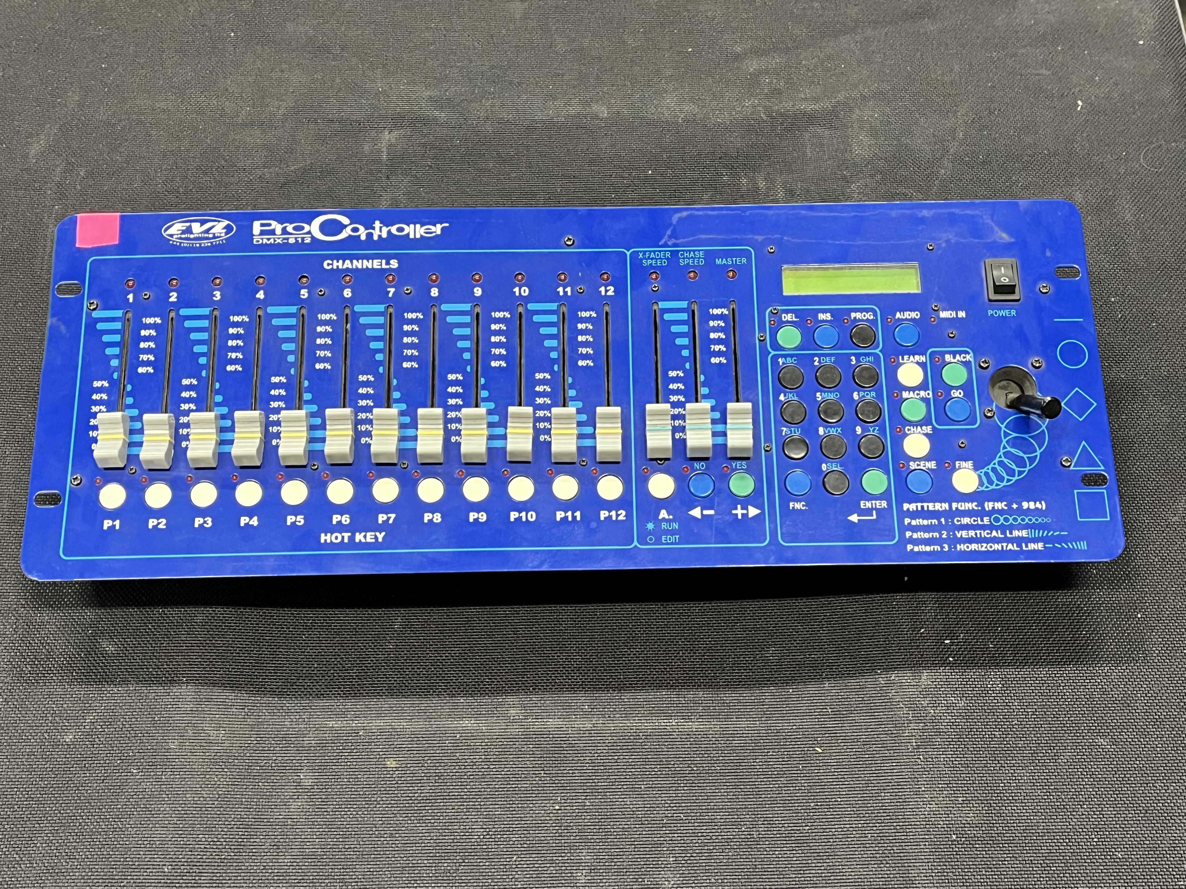 Ljusbord EVL Pro Lighting Pro Controller - Auktioner online ...