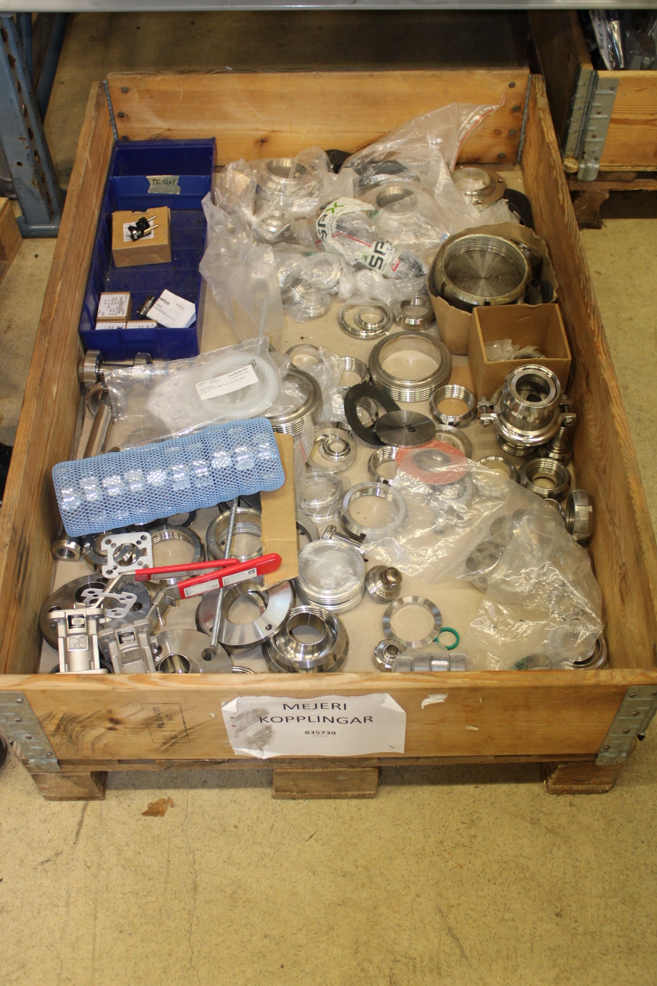 Mejerikopplingar blandade storlekar - Auktioner online - Nätauktioner ...