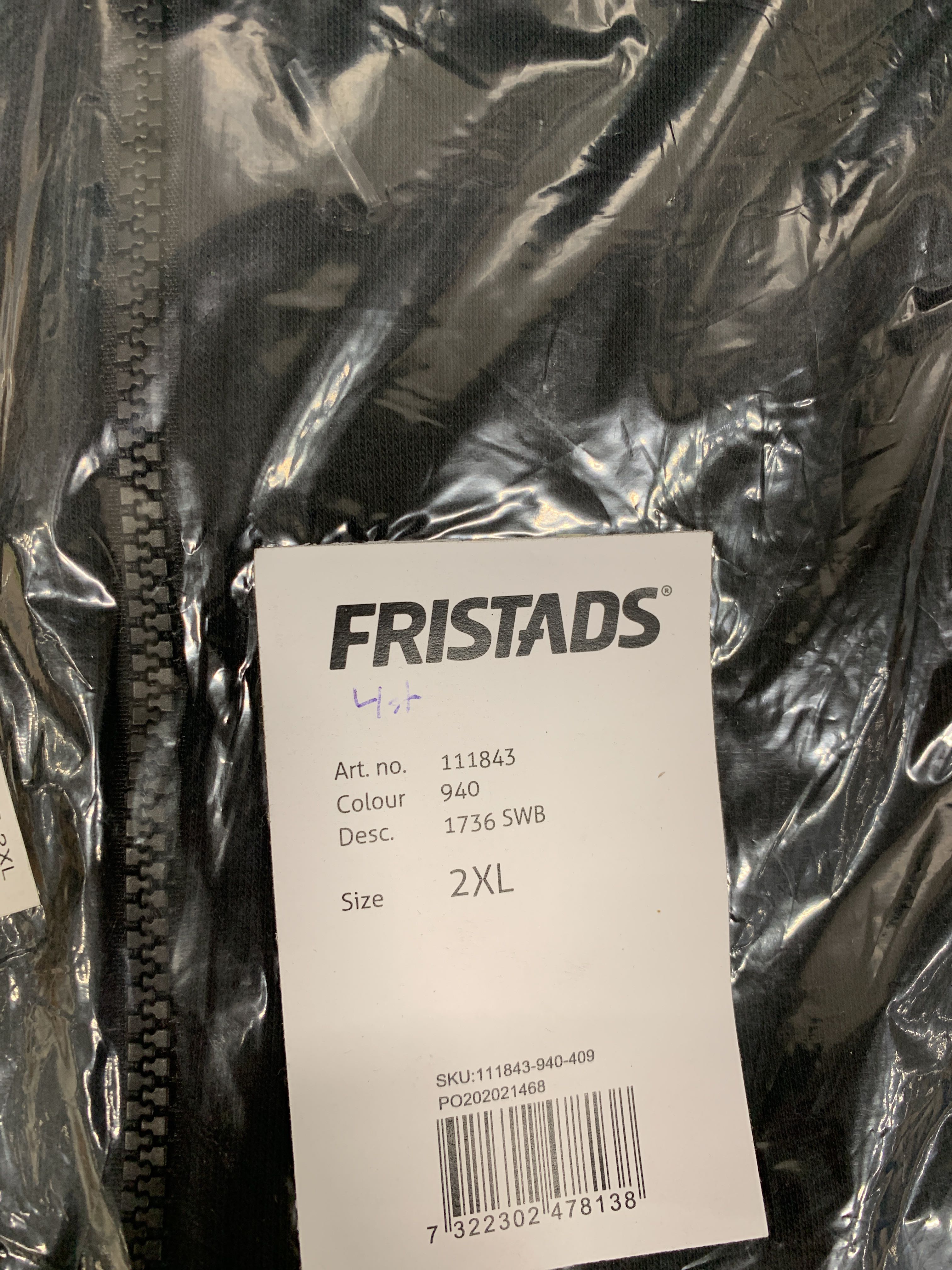4 hoodies Fristads 1736, size 2XL - PS Auction - We value the future ...