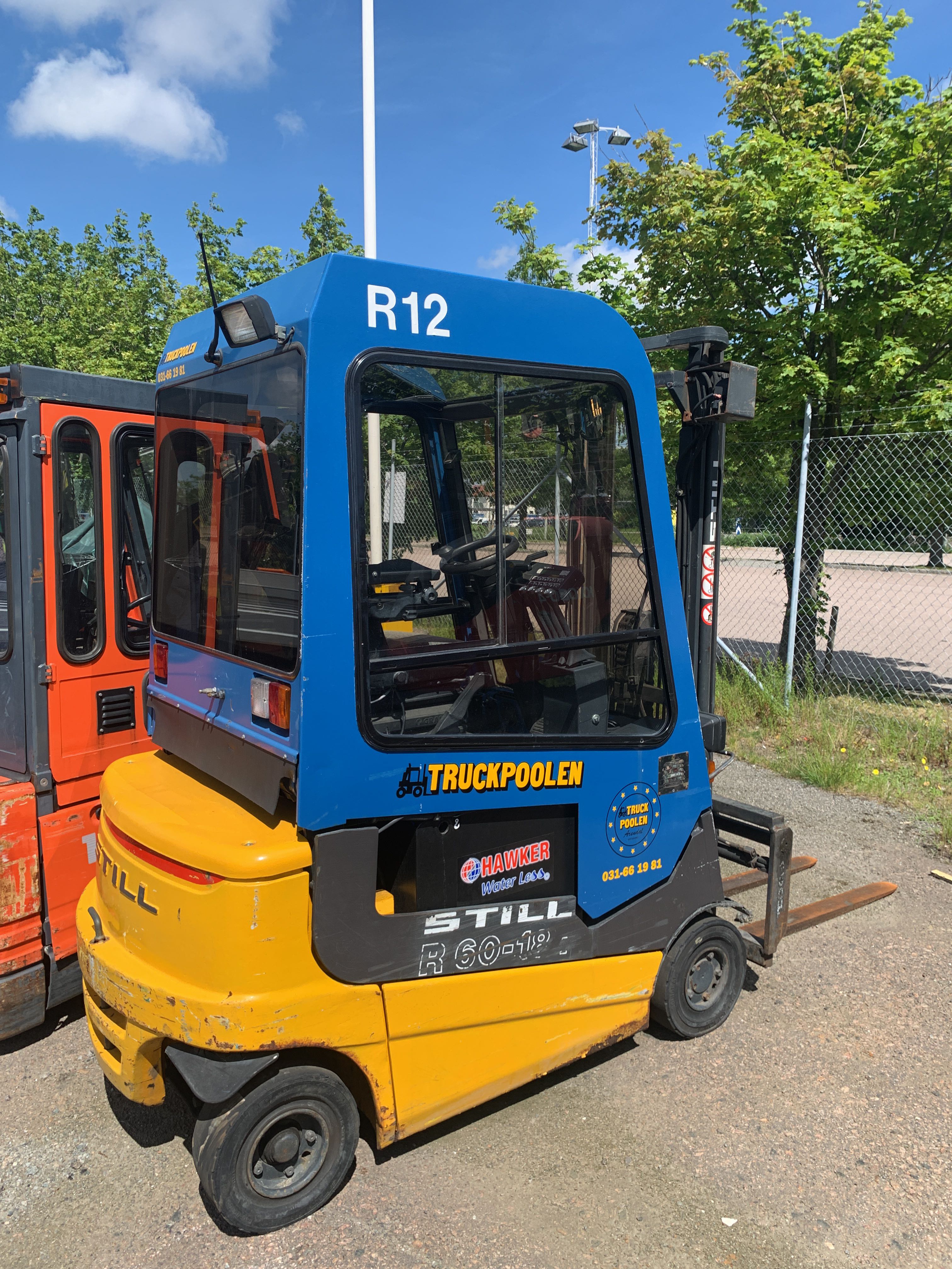 Counterbalance truck Still R60-18 I -2001 repair item - PS Auction - We ...