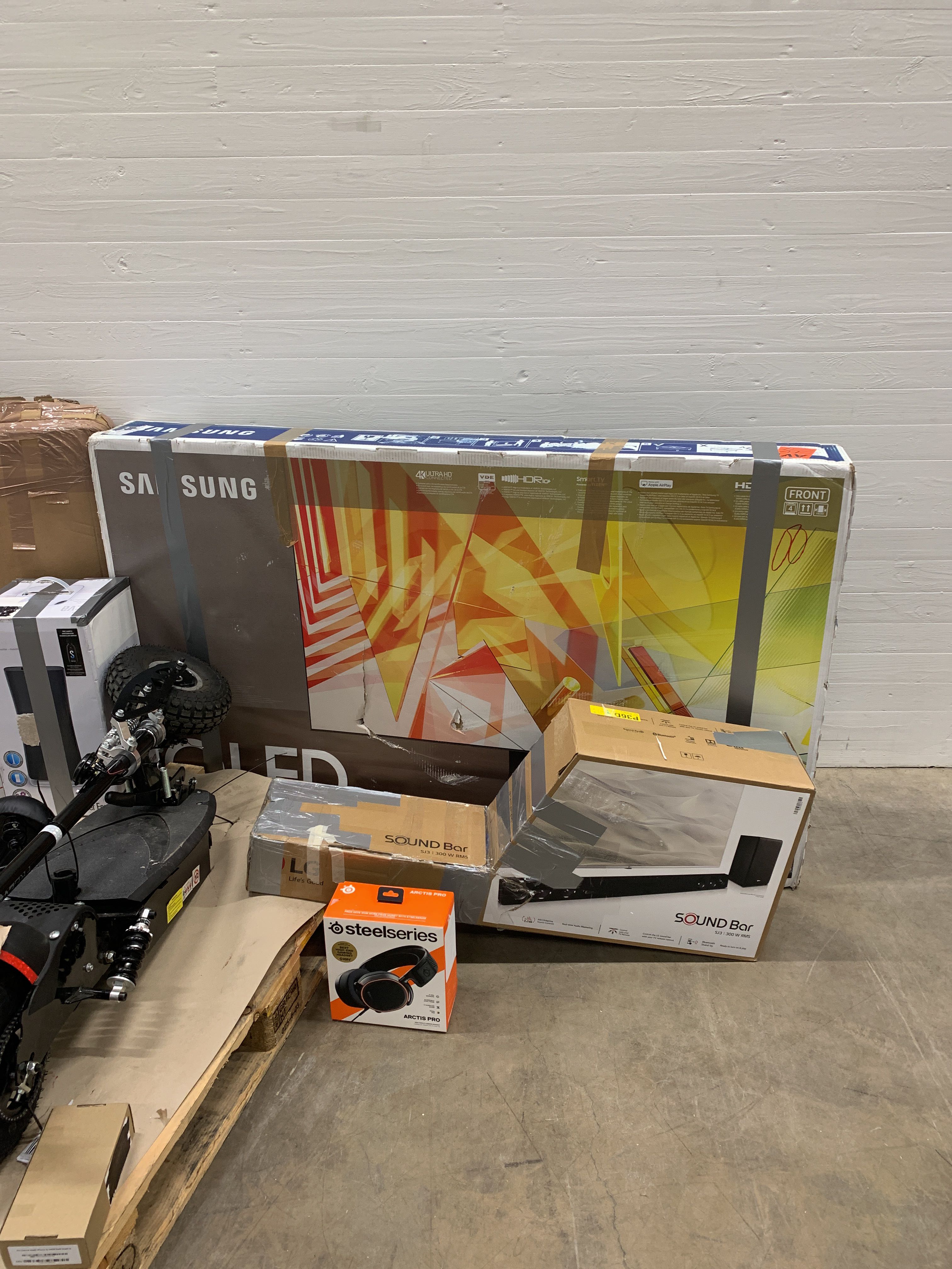 Defective home electronics - PS Auction - We value the future - Largest ...