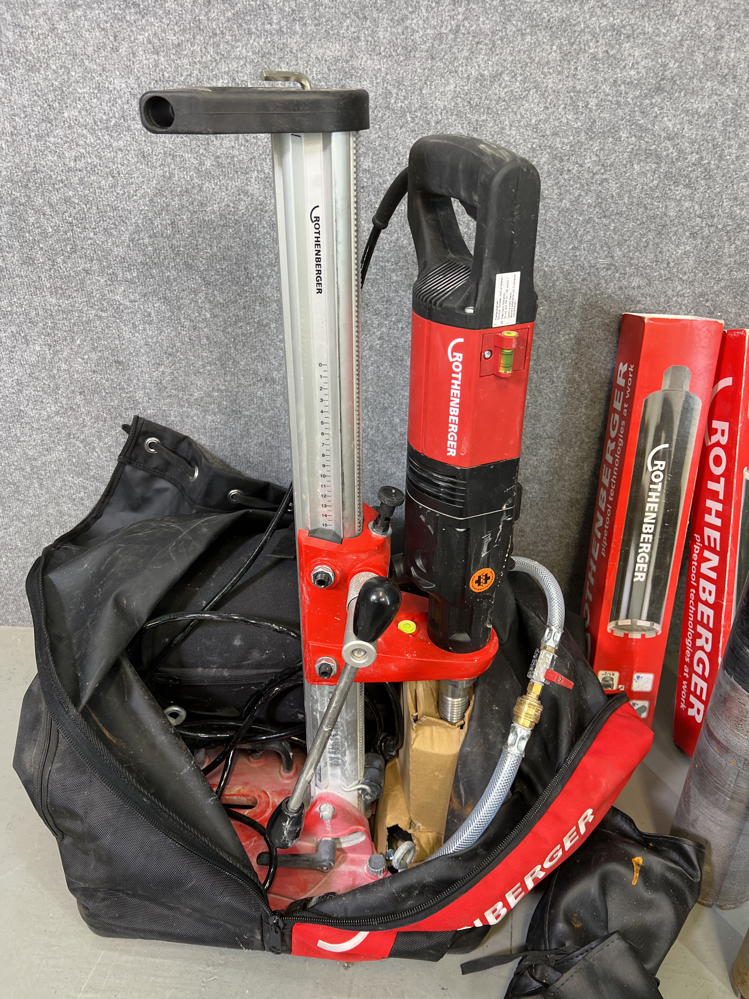 Core drilling machine, Rothenberger, RODIACUT 150 / RODIADRILL 160 - PS ...