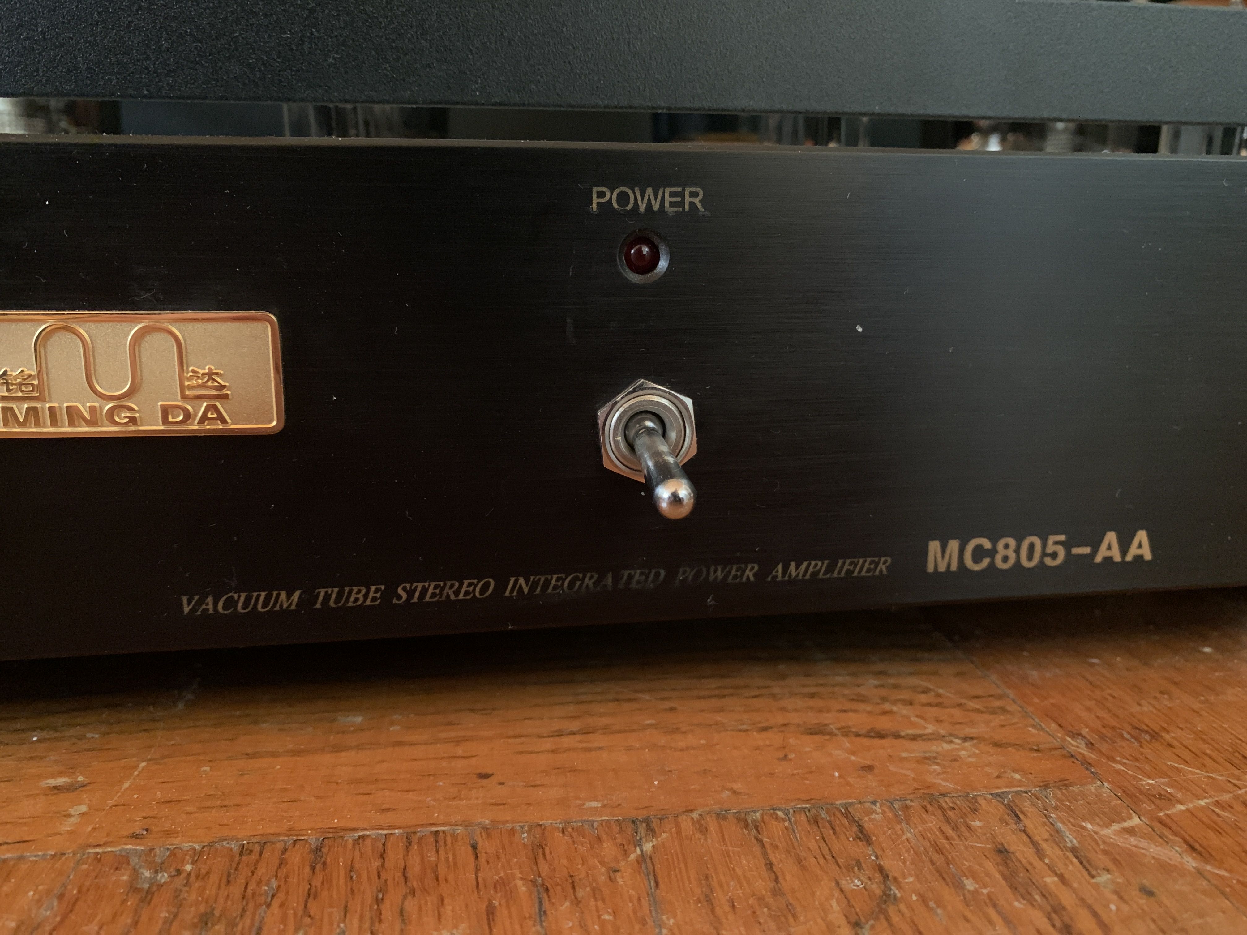 Tube amplifier Ming Da MC805-AA - PS Auction - We value the future ...