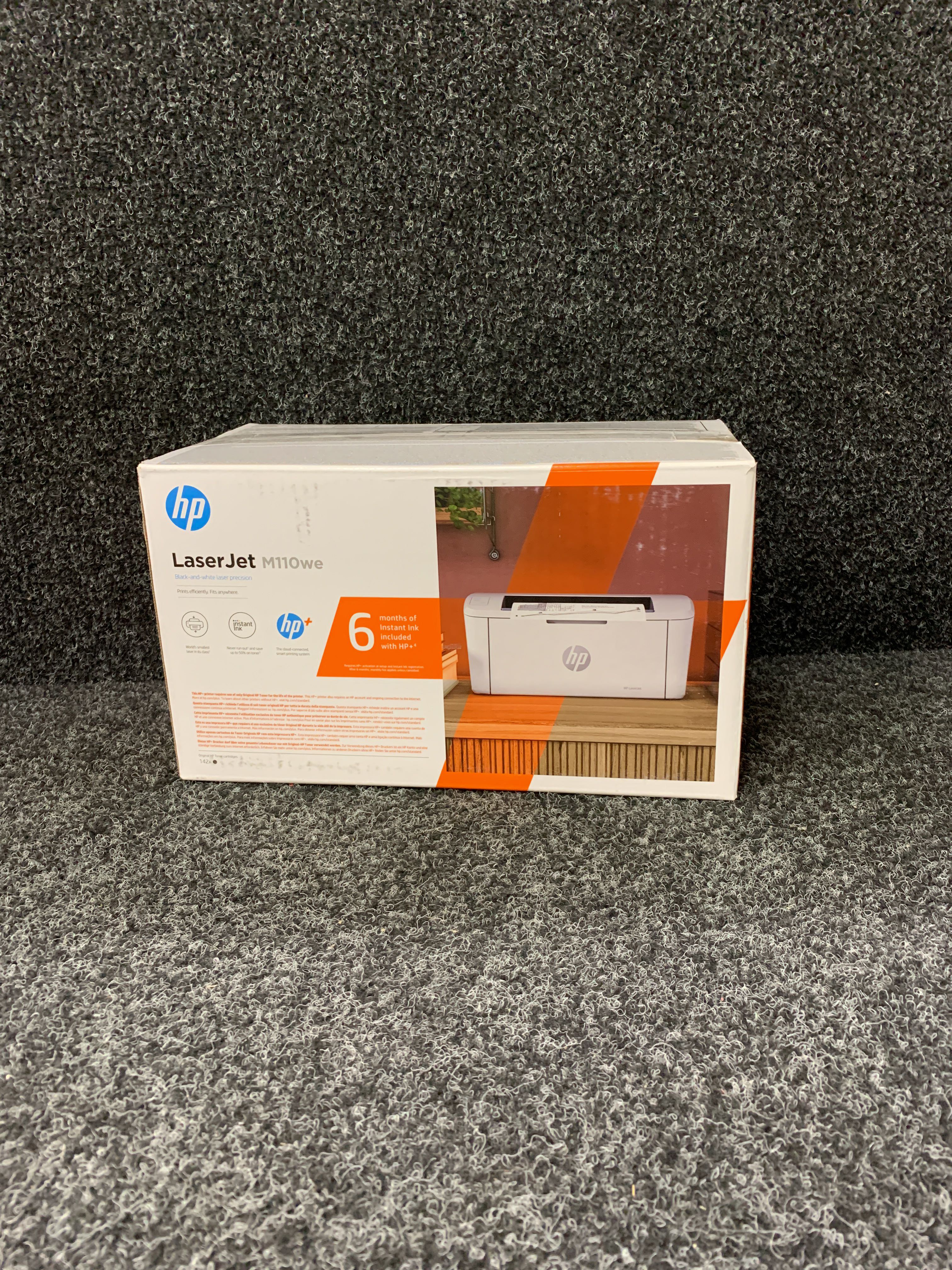 Laserskrivare HP LaserJet M110we Svartvit A4 HP Smart App - Auktioner ...
