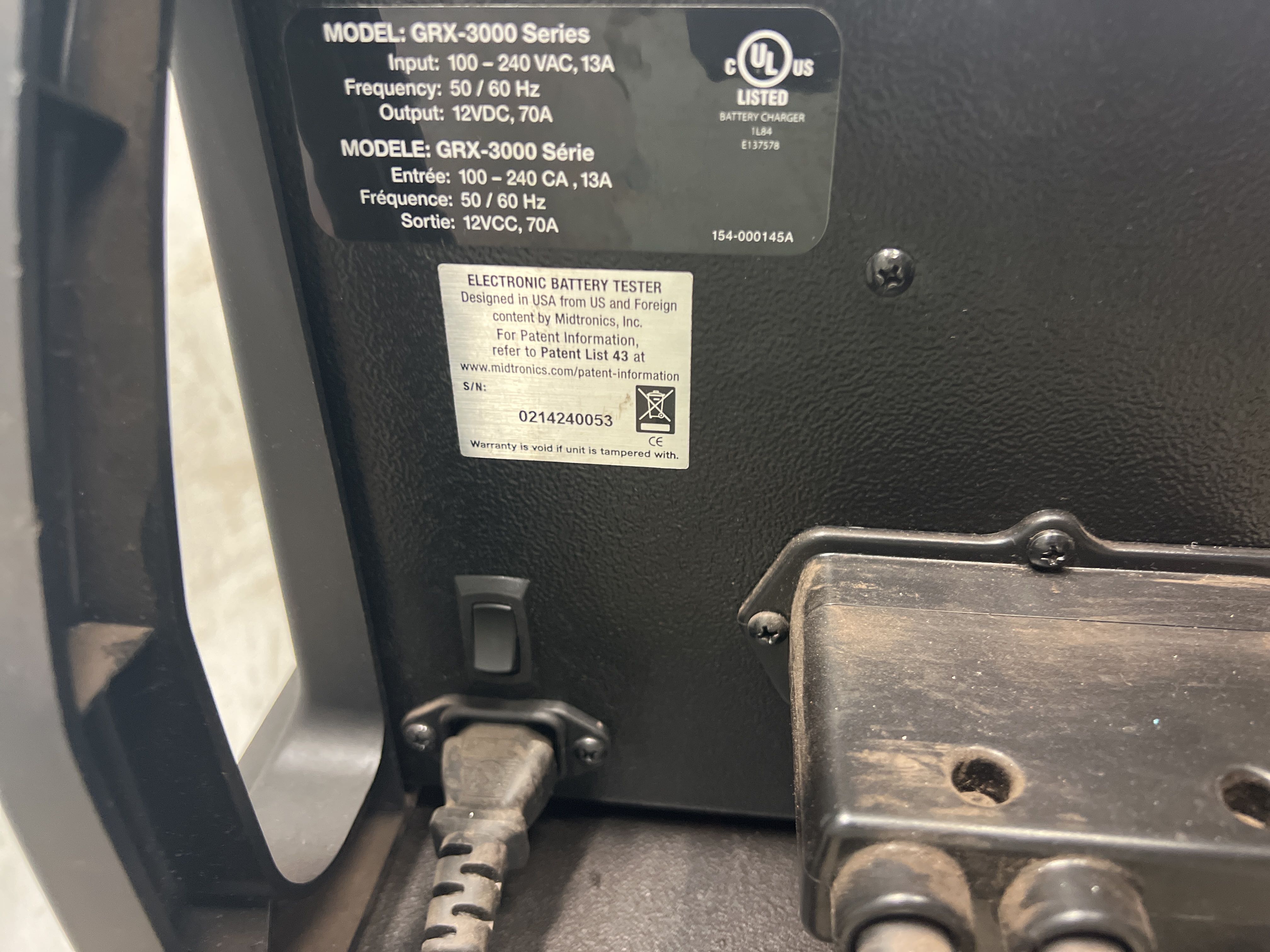 Batteritestare Midtronics GRX-3000 Series - Auktioner online ...