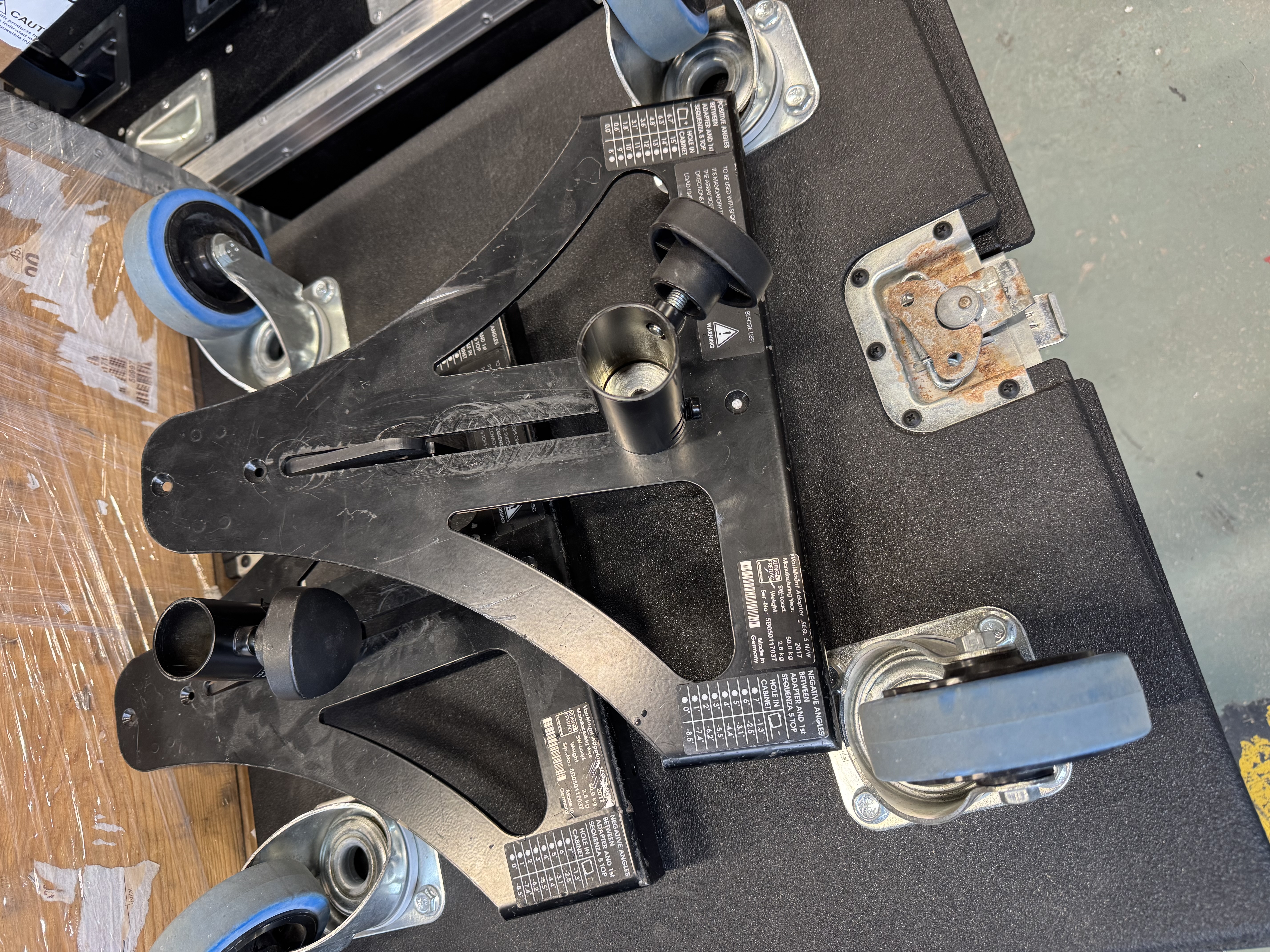 Case, wheel plates and accessories for Kling & Freitag Sequenza 5 - PS ...