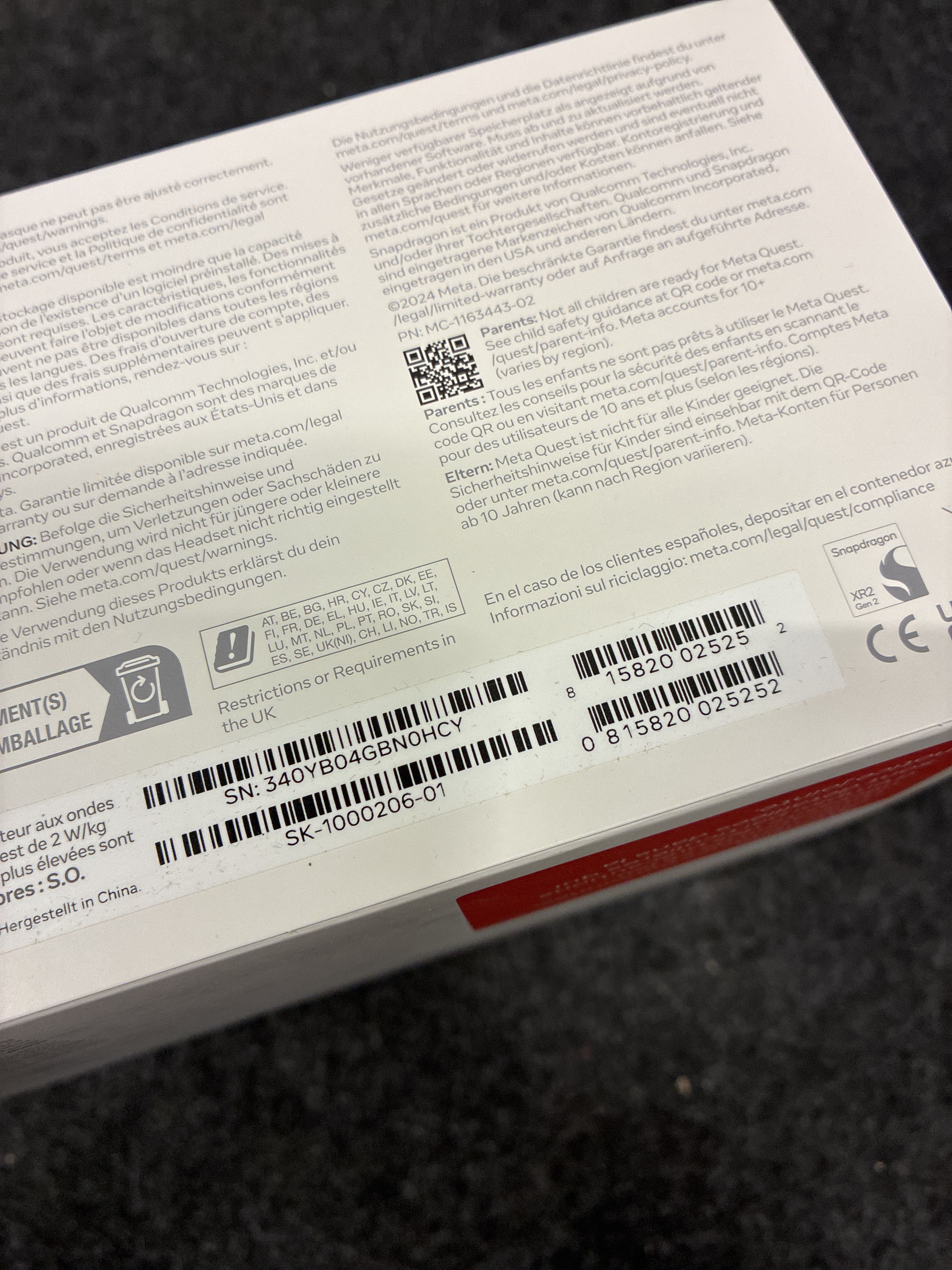 Meta Quest 3S 128GB - PS Auction - We value the future - Largest in net ...