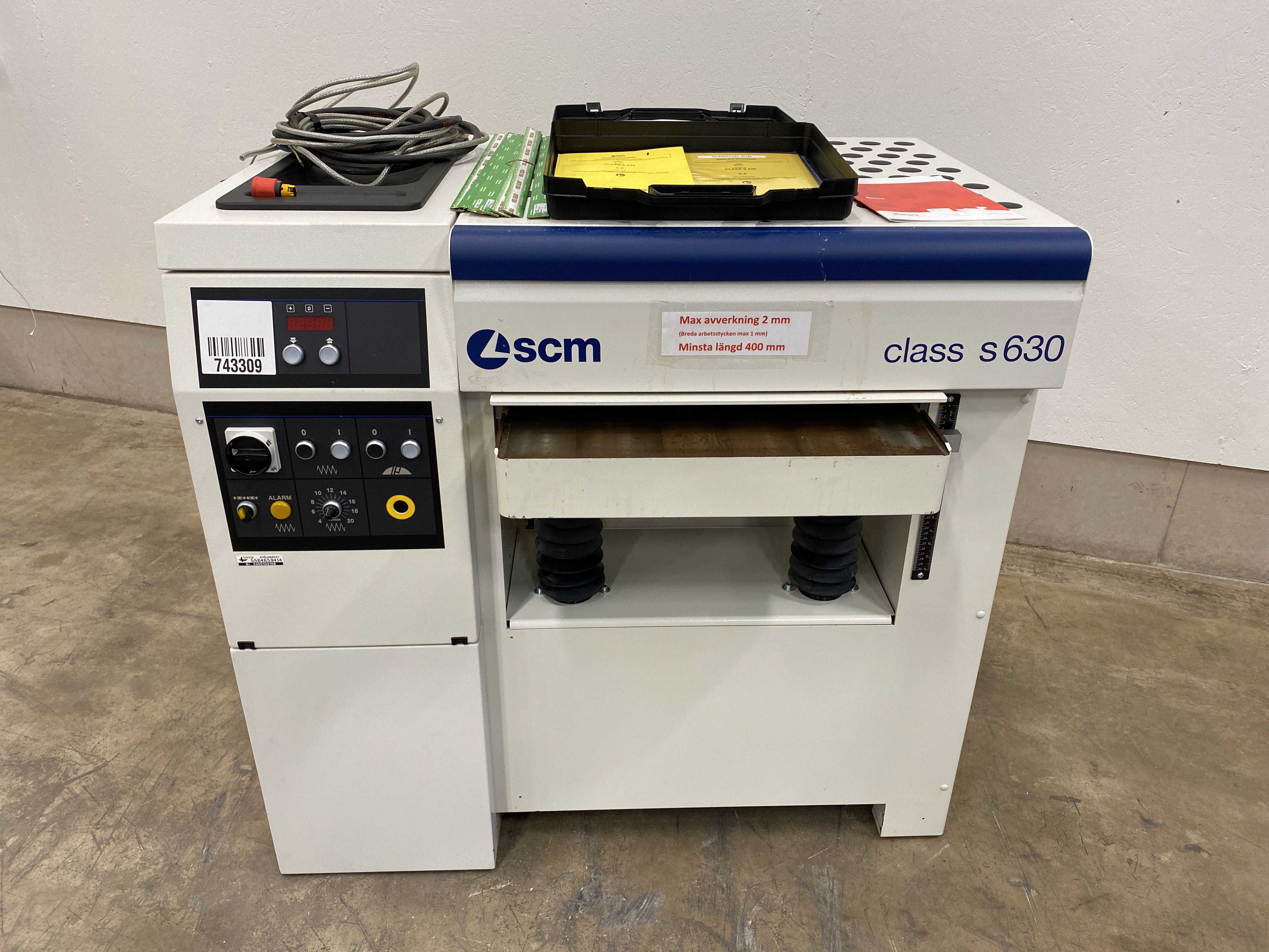 Planhyvel SCM Class S630 - PS Auction - We value the future - Largest ...