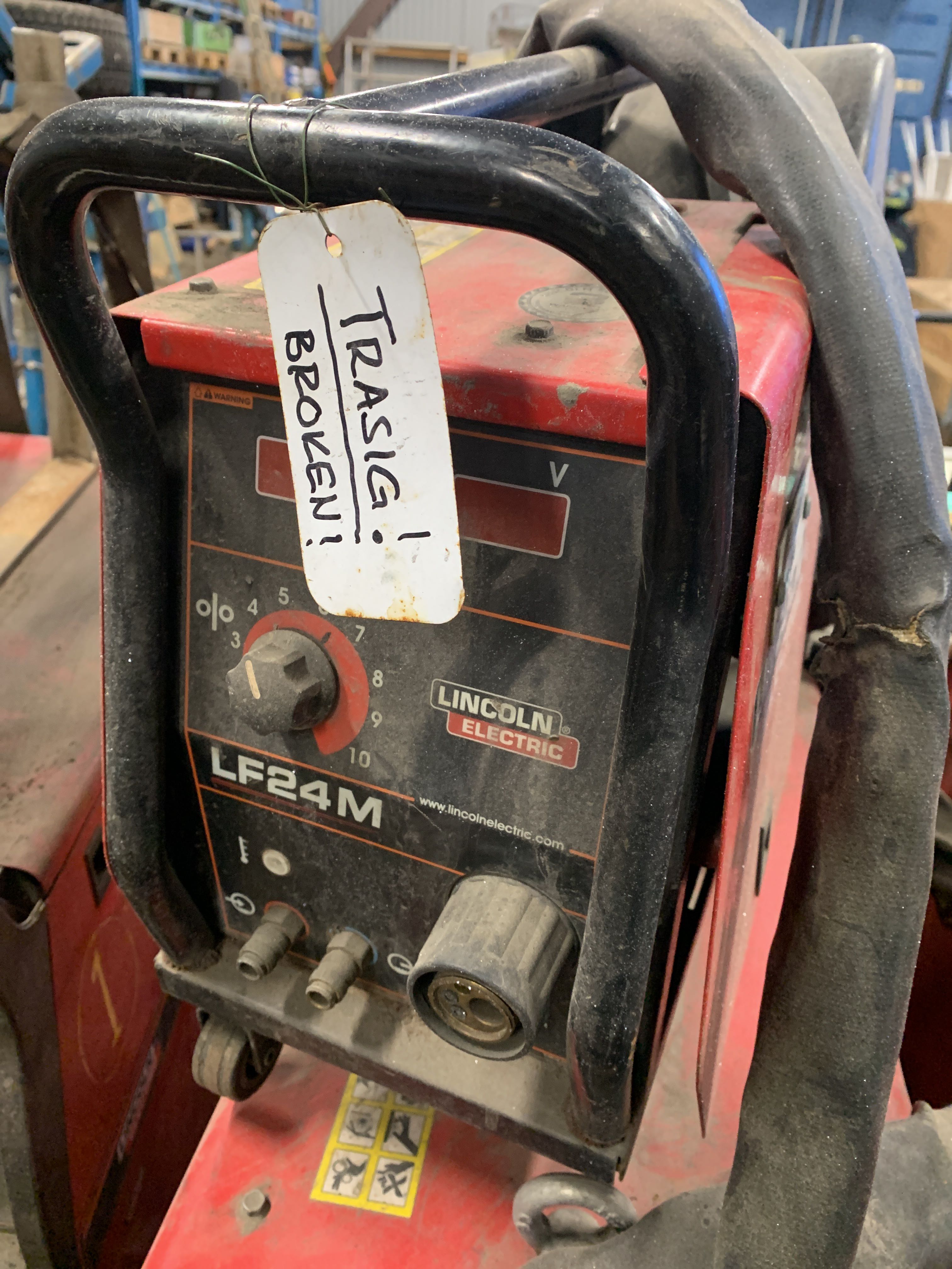 MIG welder with feeder and cooler Lincoln Electric Powertec 425S - PS ...
