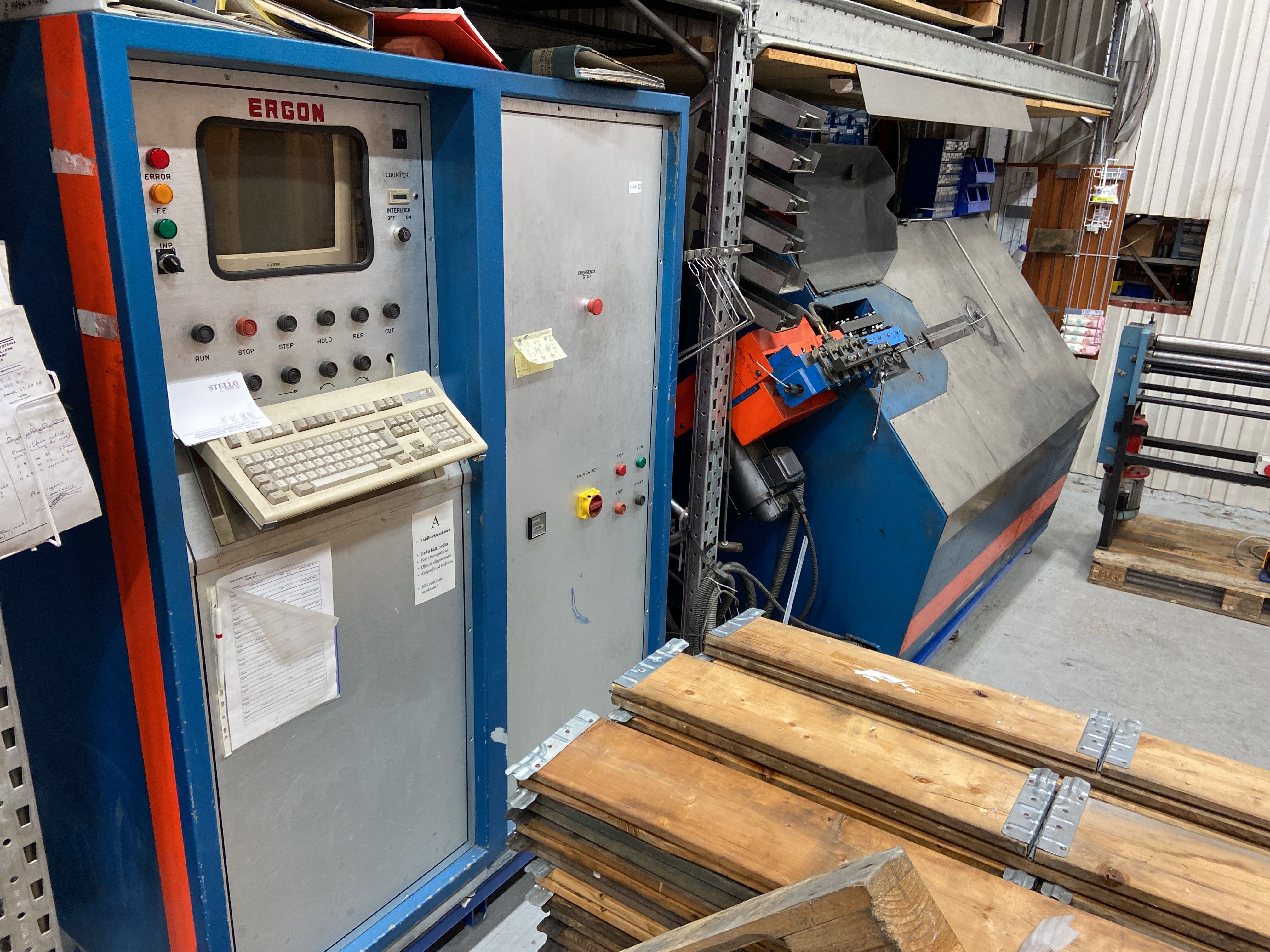 Wire bending machine Ergon with accessories (defective) - PS Auction ...