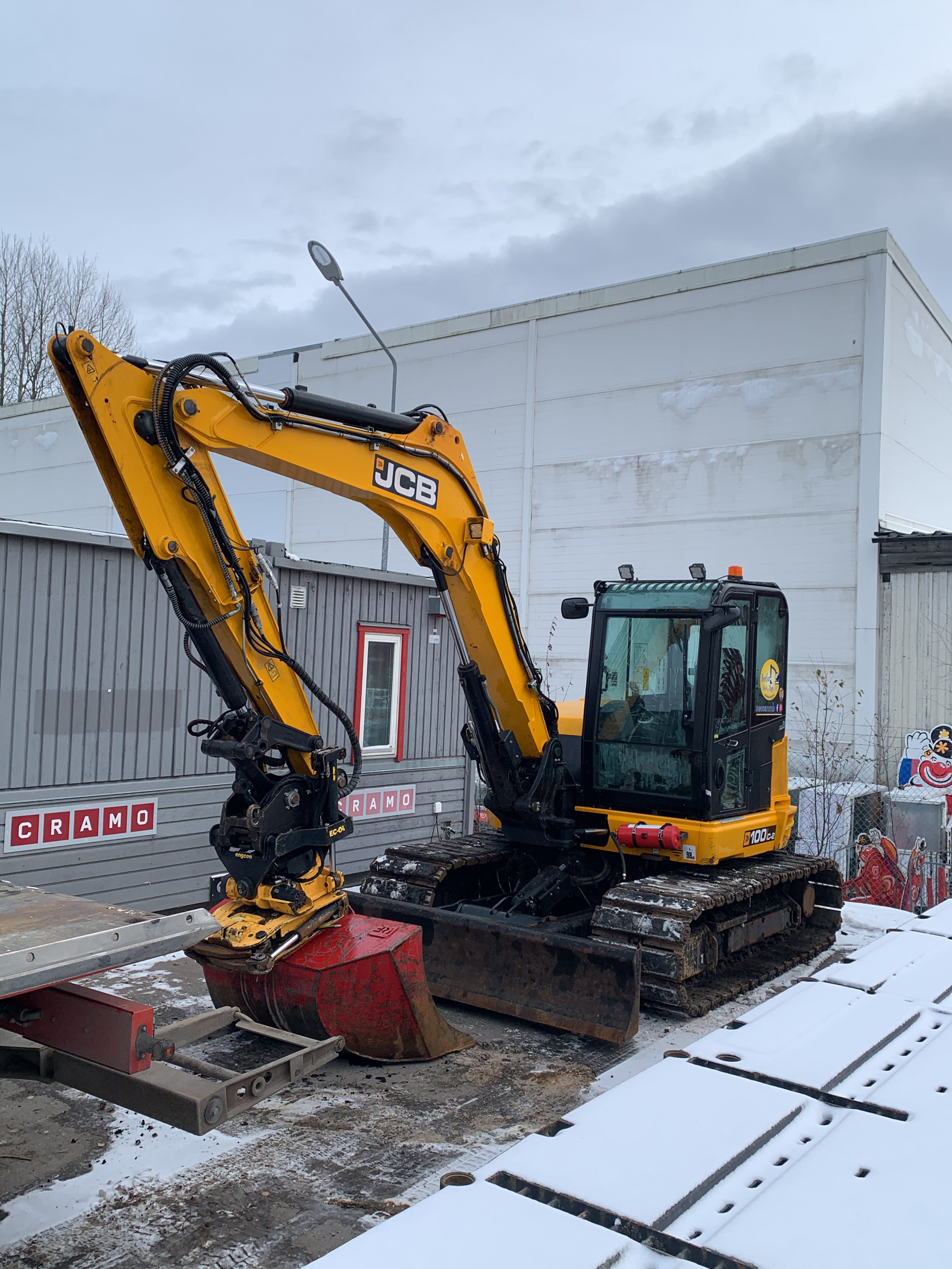 Tracked excavator JCB 100 C-2 -2021 - PS Auction - We value the future - Largest in net auctions