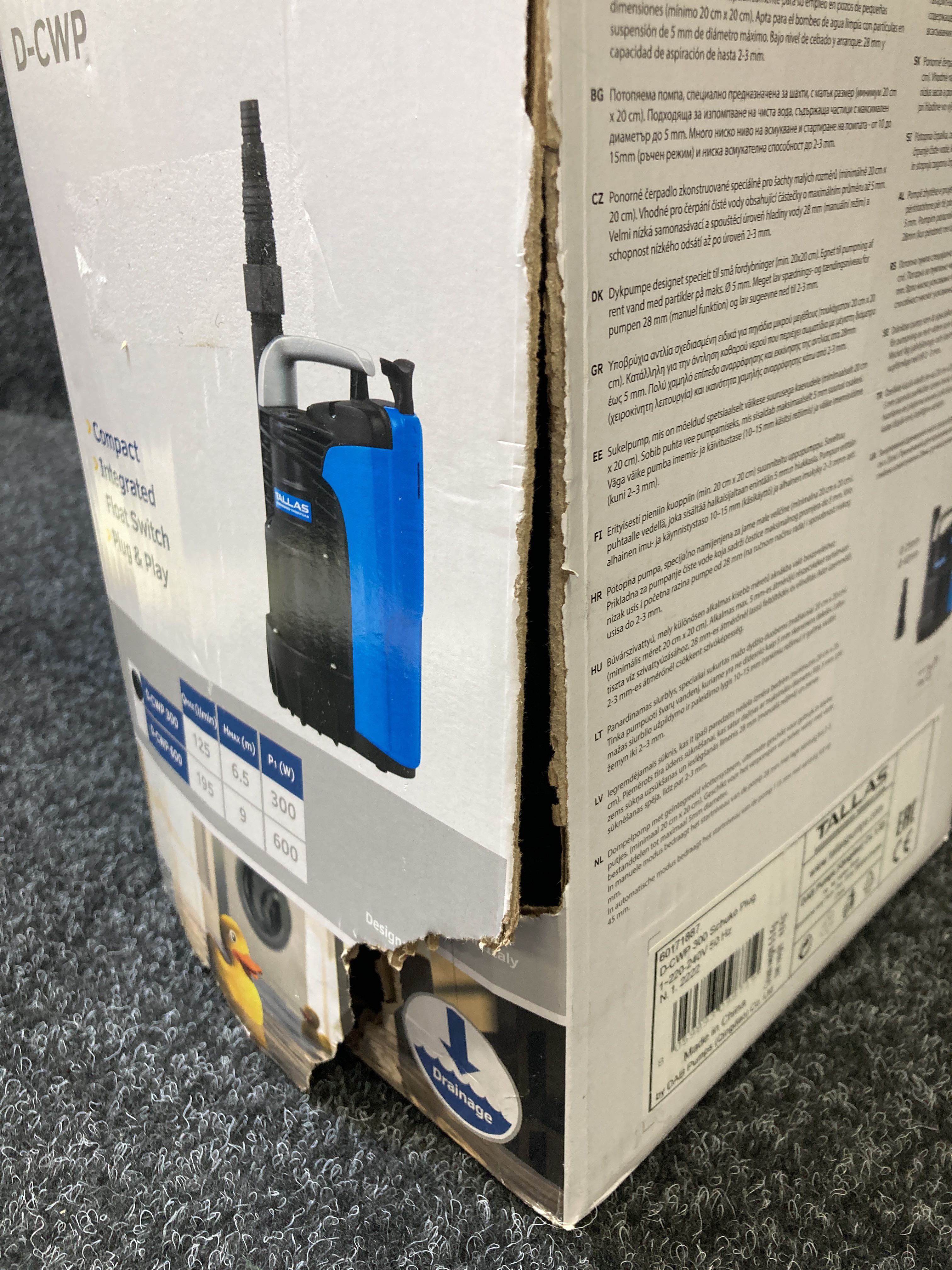 Bilge pump Beulco Tallas 125 - PS Auction - We value the future ...