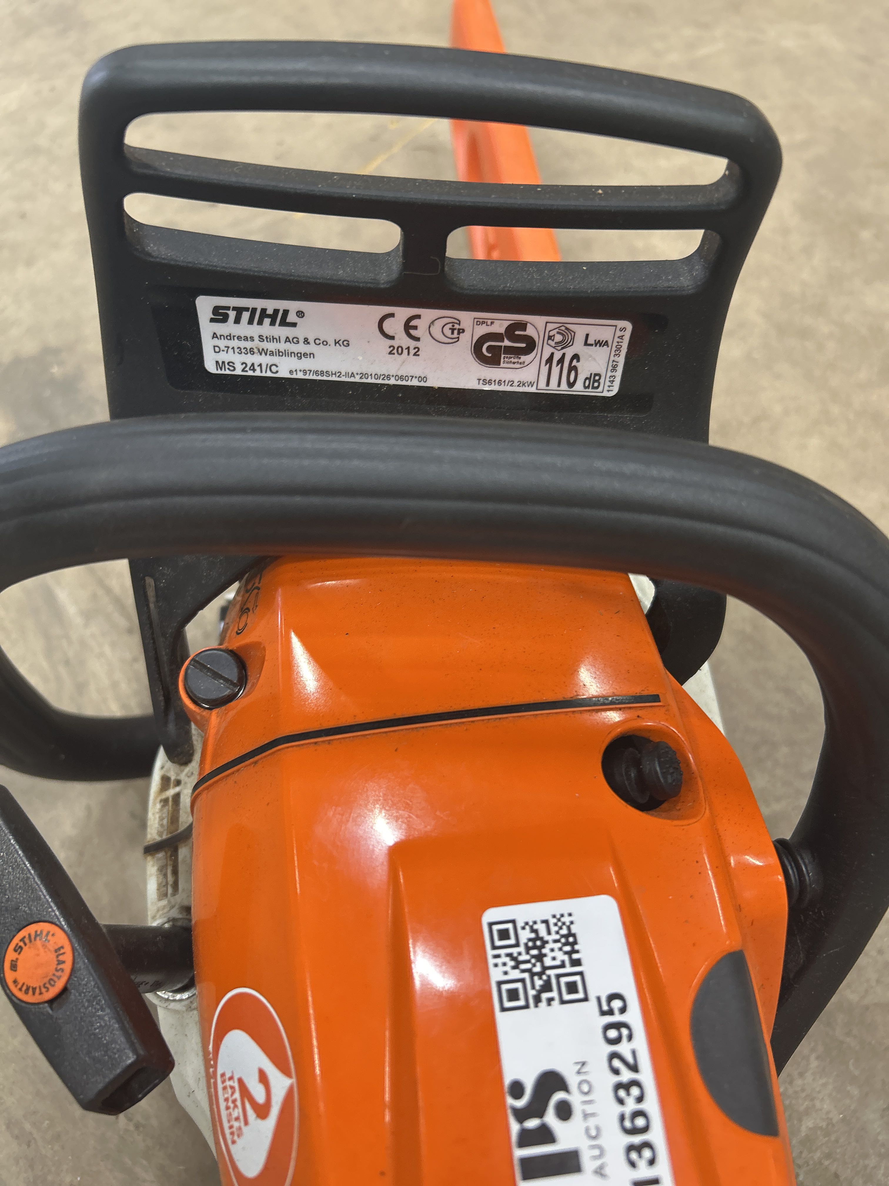 Motorsåg - Stihl MS 241 C - Auktioner online - Nätauktioner ...