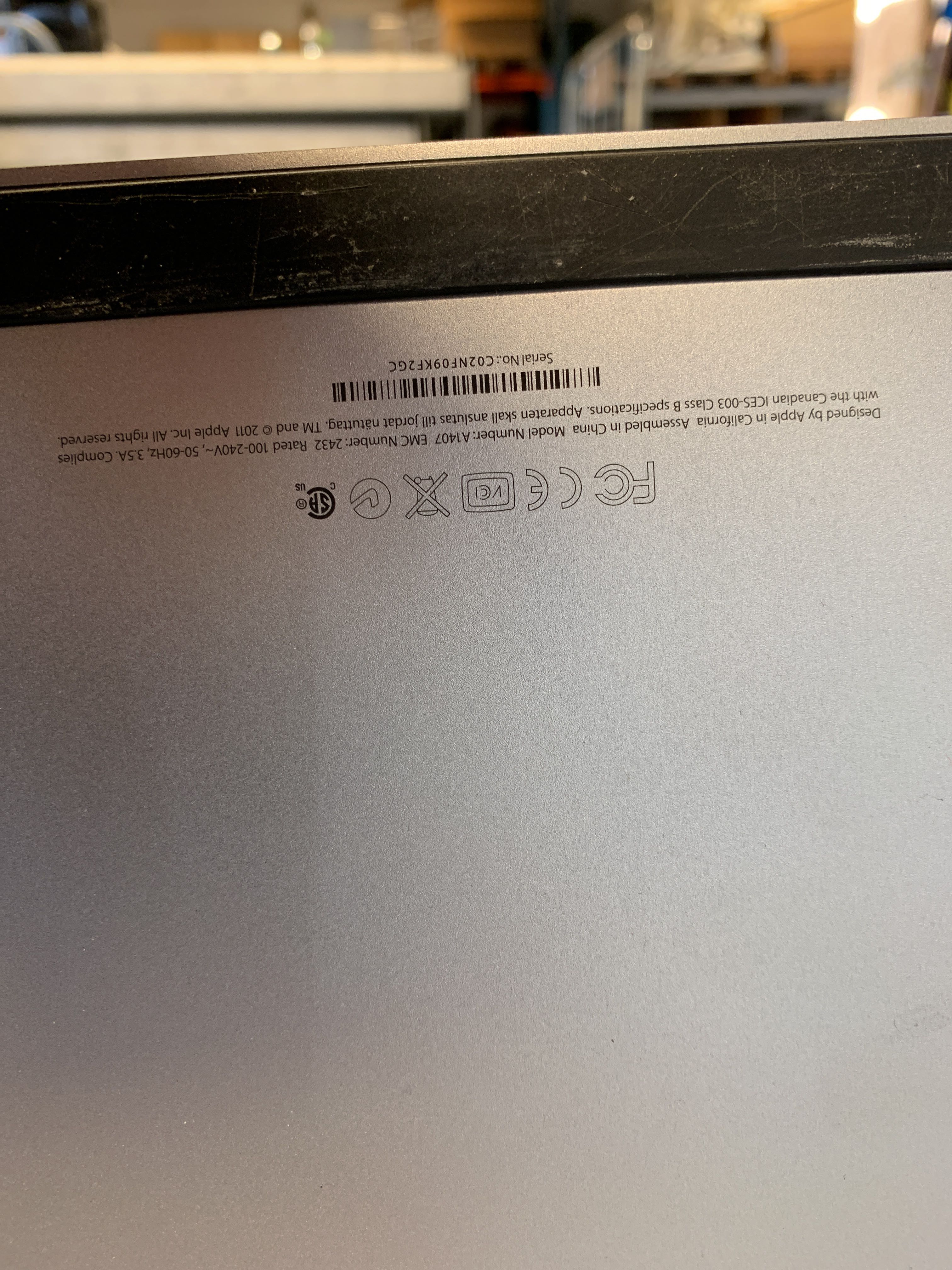 Apple Thunderbolt Display A1407 - Auktioner online - Nätauktioner ...