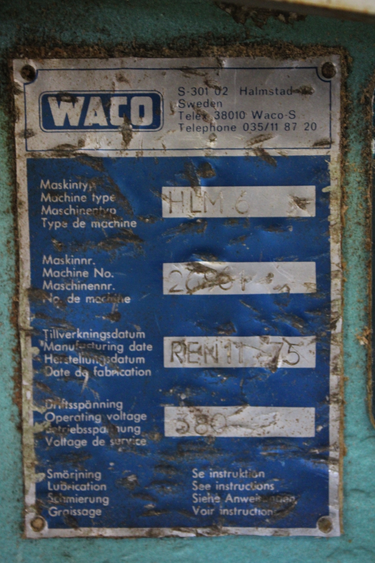 High speed splitter Waco - 1975 - PS Auction - We value the future ...