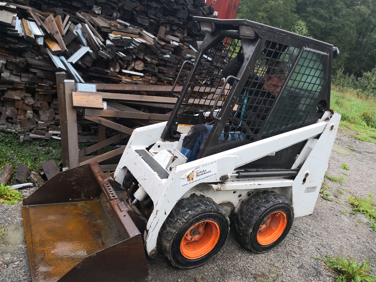 Compact loader Bobcat 453 (3584 hours) -96 - PS Auction - We value the ...