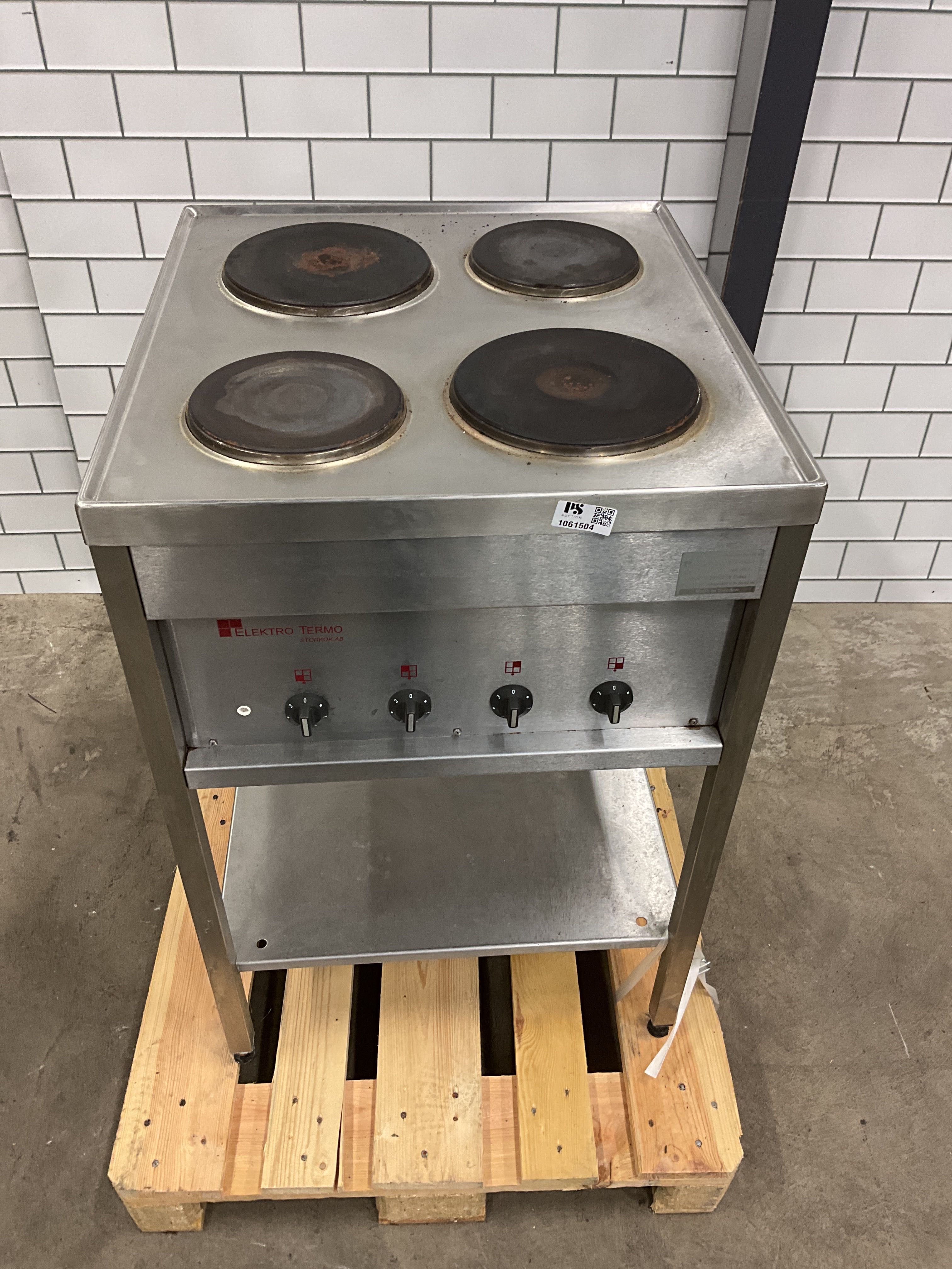 Stove Electro Termo 4 plates - PS Auction - We value the future ...