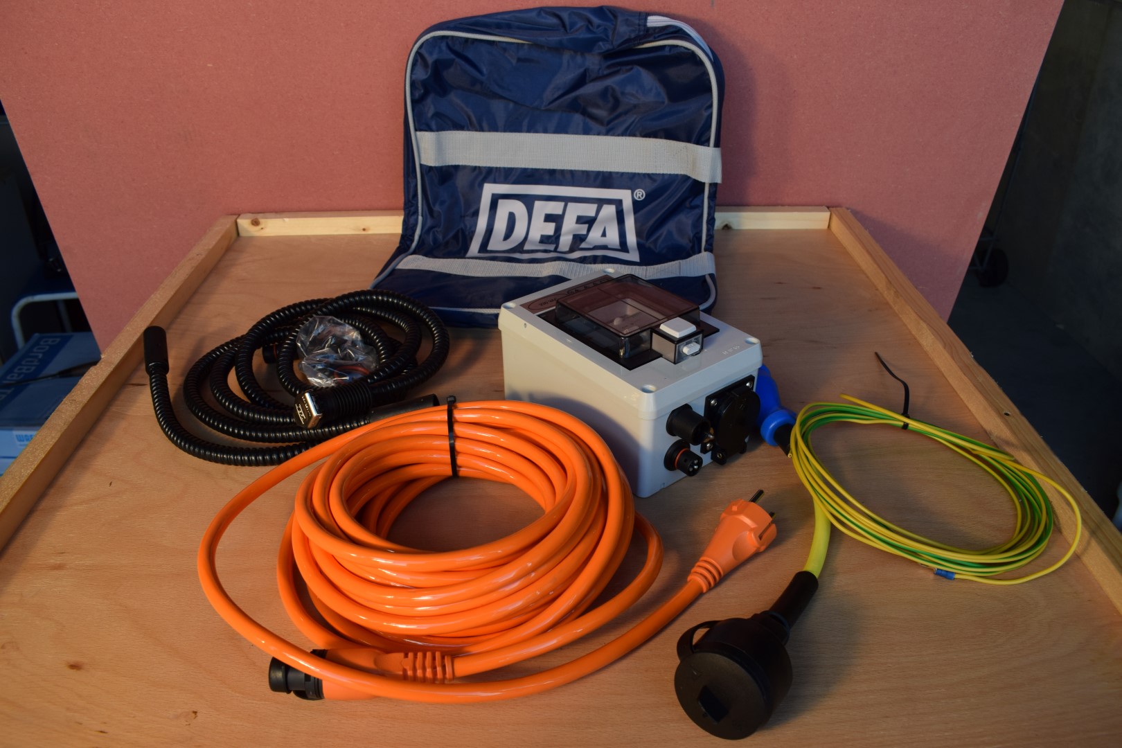 DEFA boat installation kit 1 - Shore connection kit for the boat - PS ...