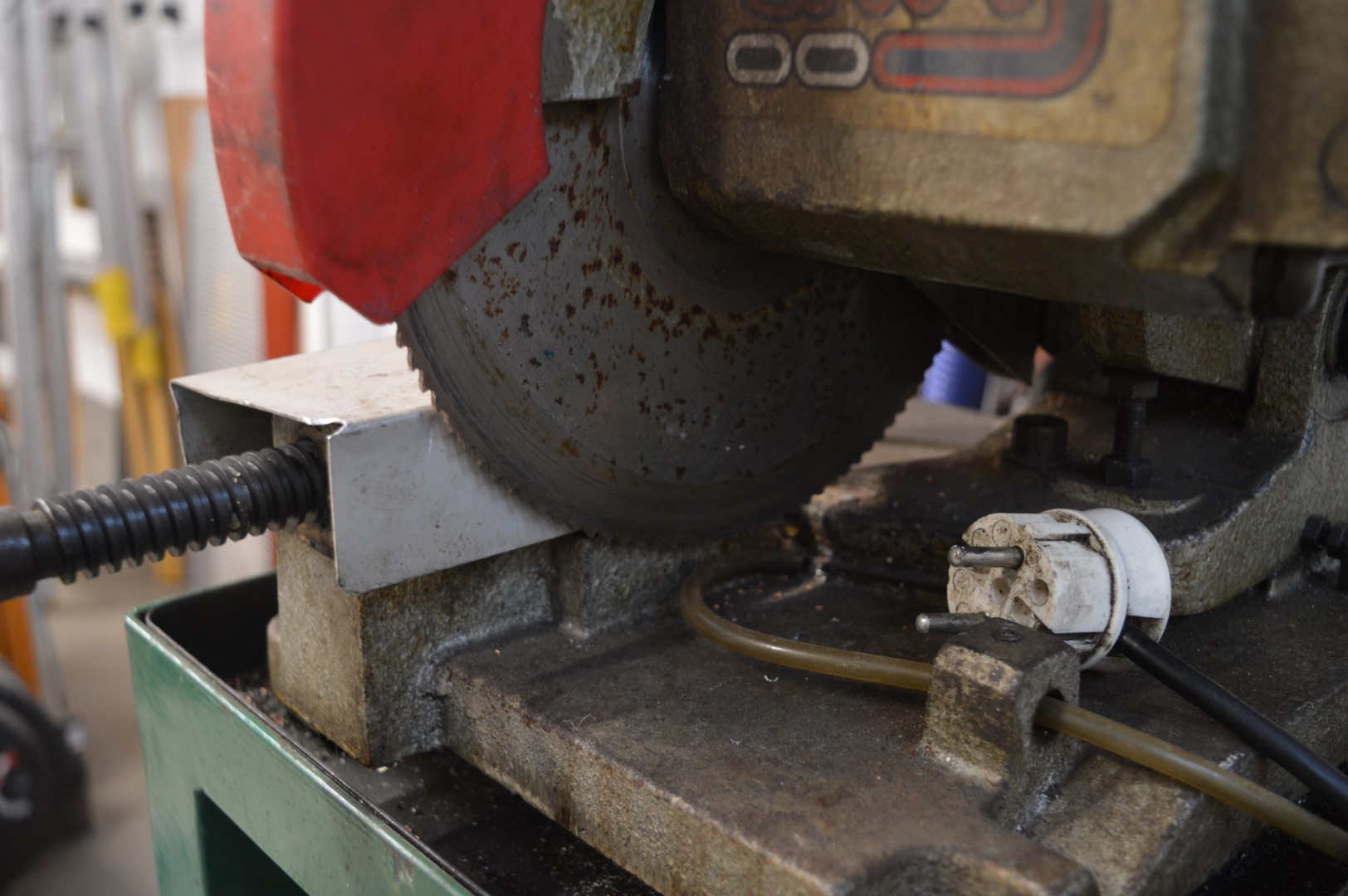 Metal cut Omes on stand with vise - PS Auction - We value the future ...