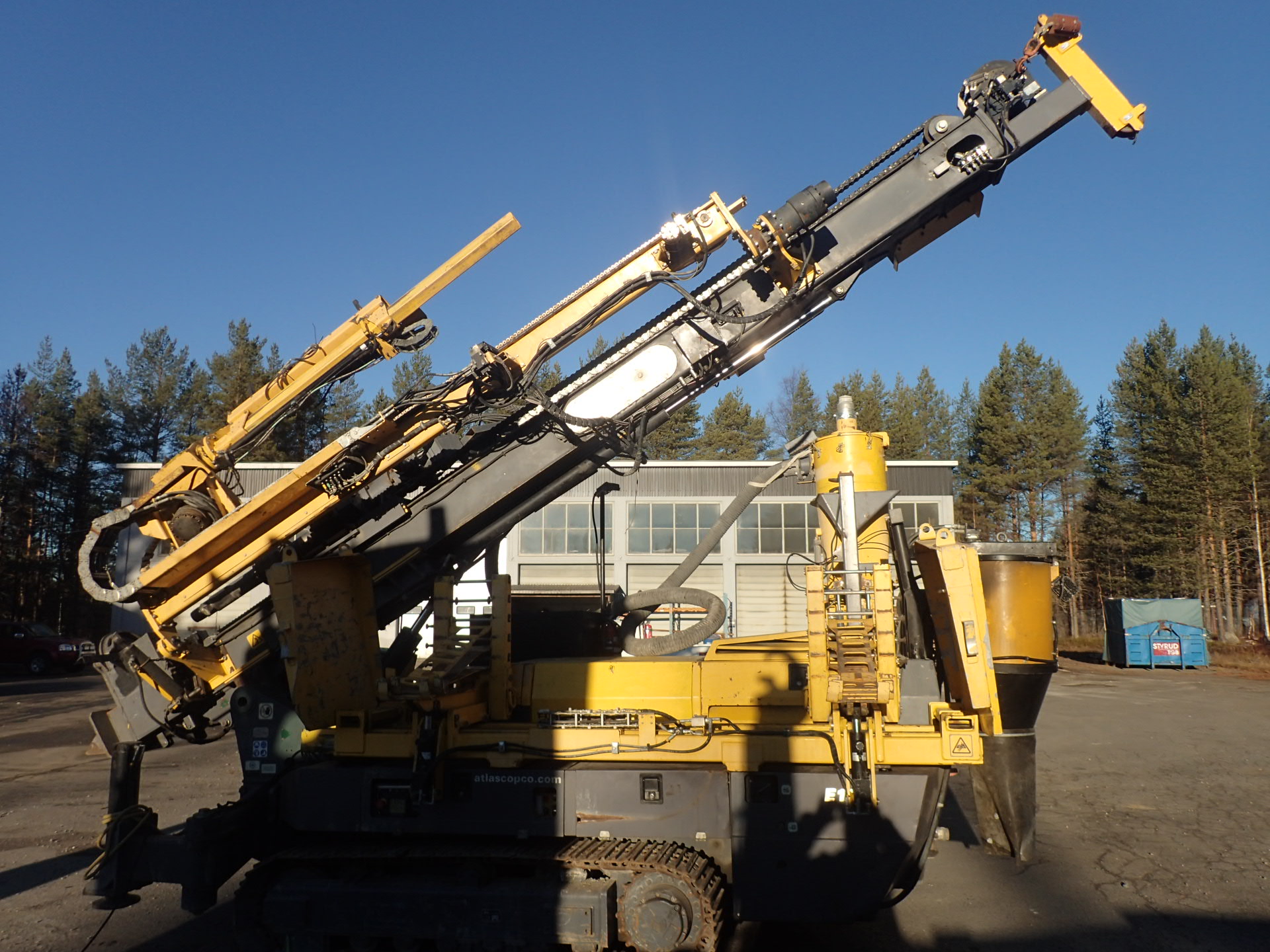 Borrigg Atlas Copco Explorac 100 Årsmod. 2012 - Auktioner online ...