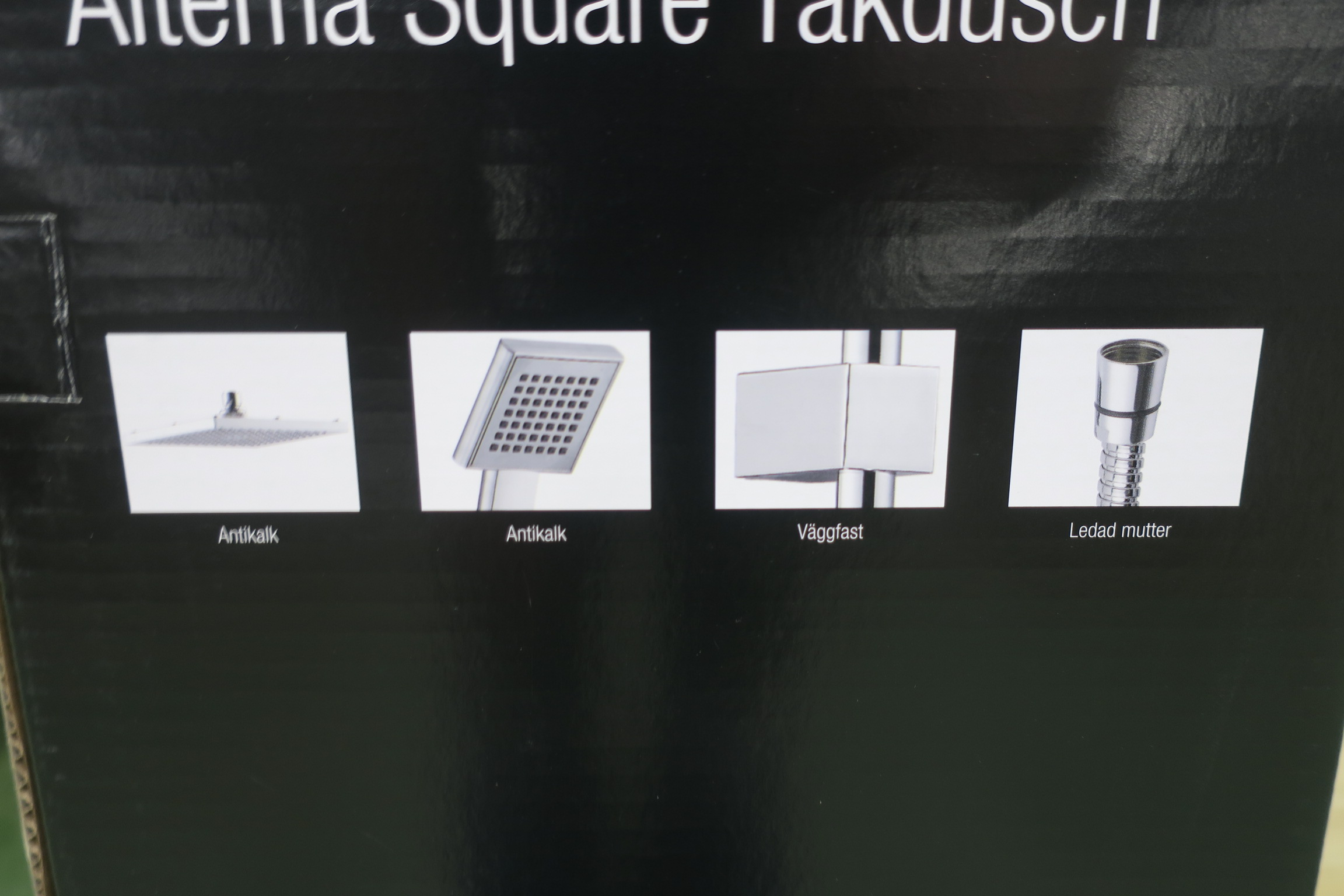 Ceiling shower Alterna Square - PS Auction - We value the future ...