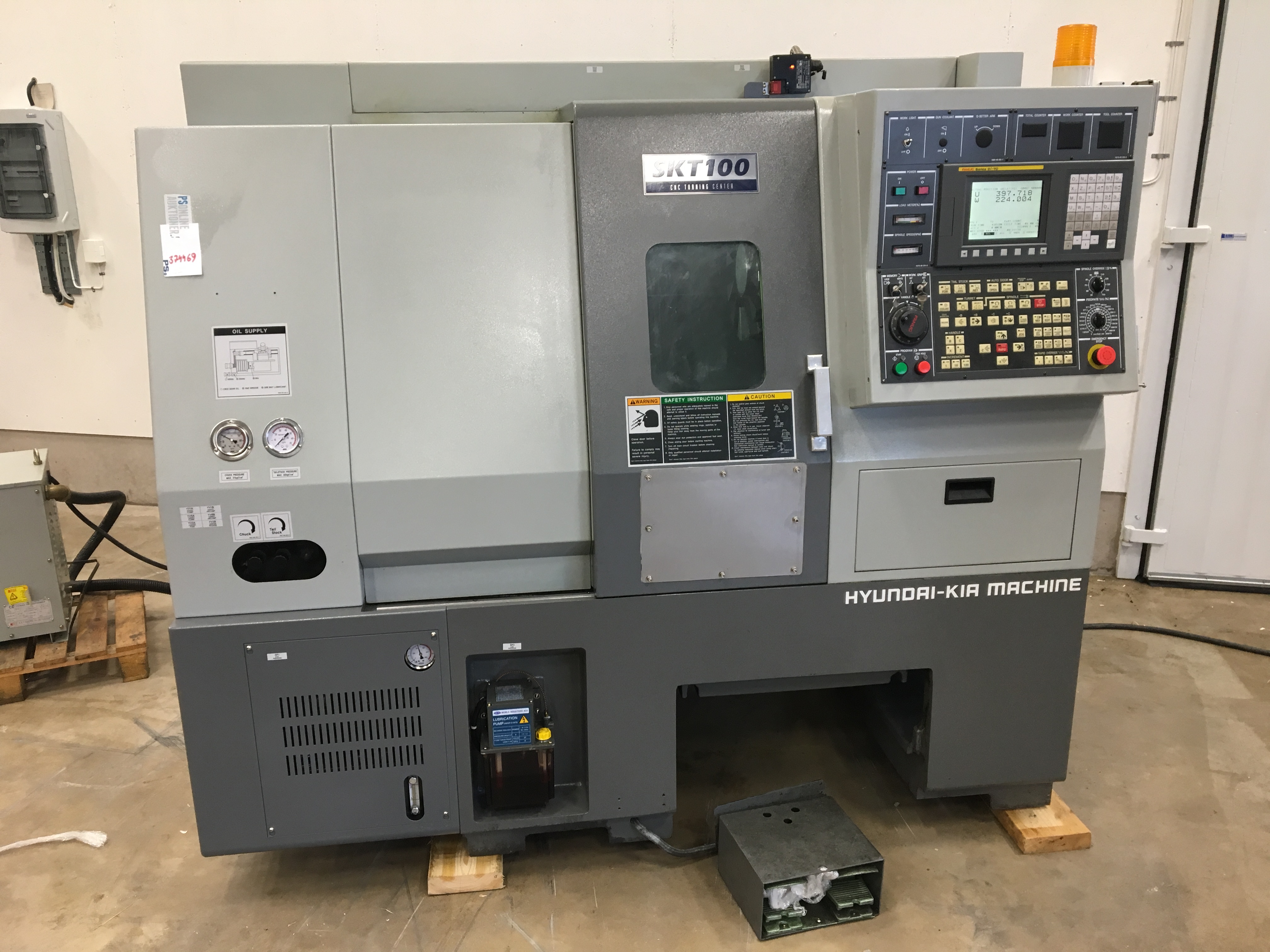 CNC Lathe Hyundai KIA SKT-100 - PS Auction - We value the future - Largest in net auctions