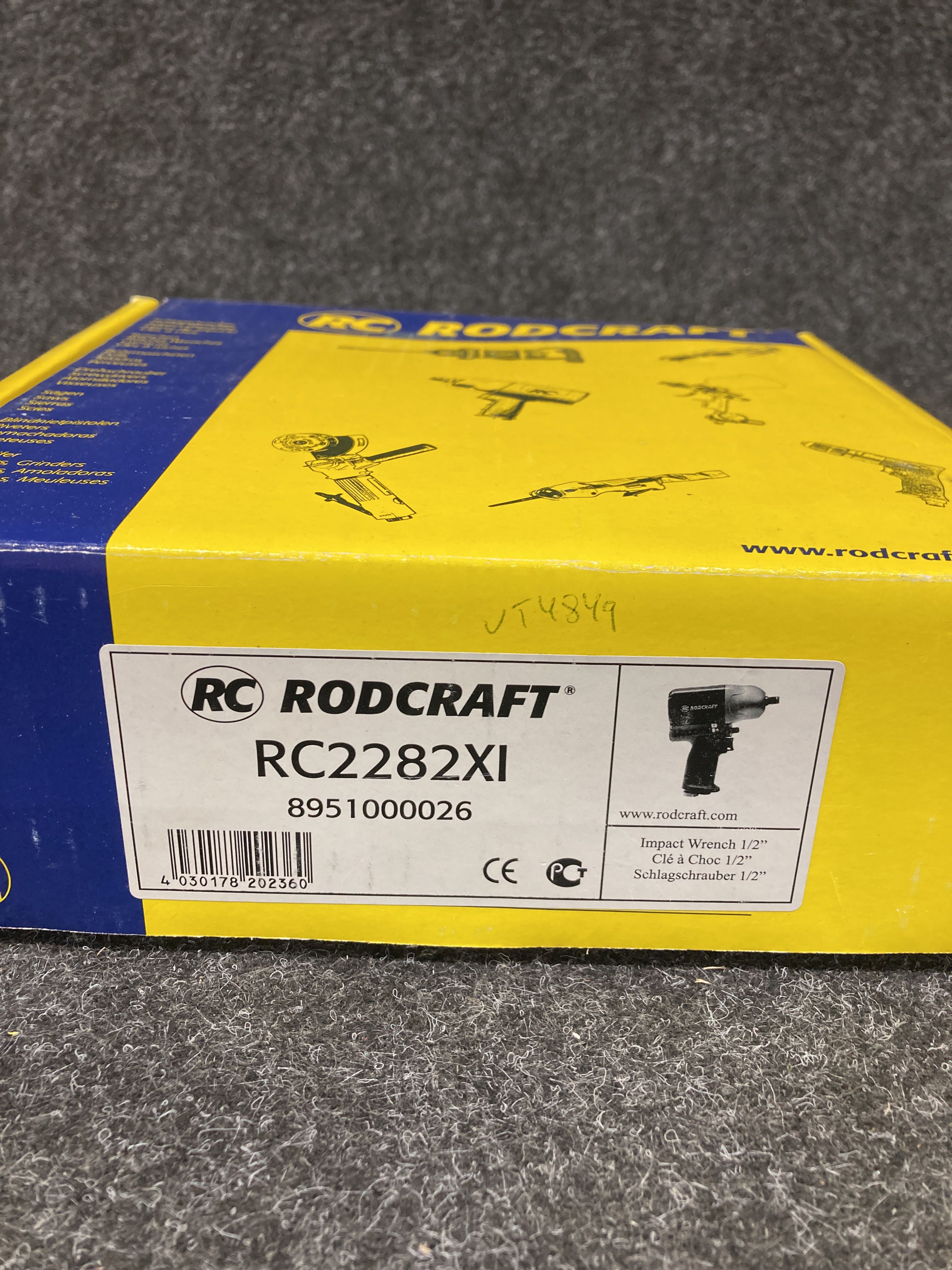 Pneumatic Wrench Rodcraft RC2282XI 1/2" - PS Auction - We value the ...
