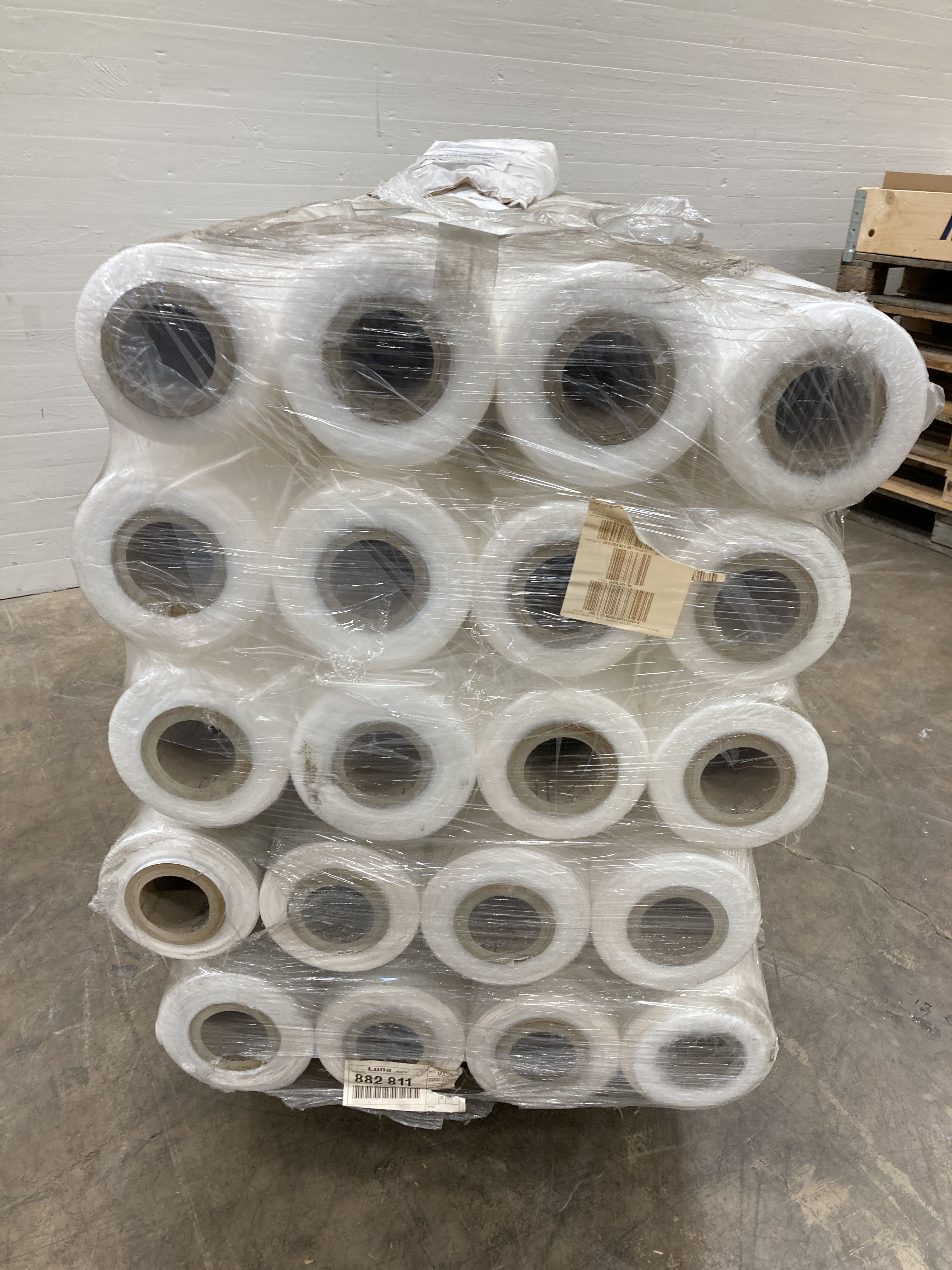 20 rolls transparent HD-Foil 2000x0.012mm x 1080m - PS Auction - We ...