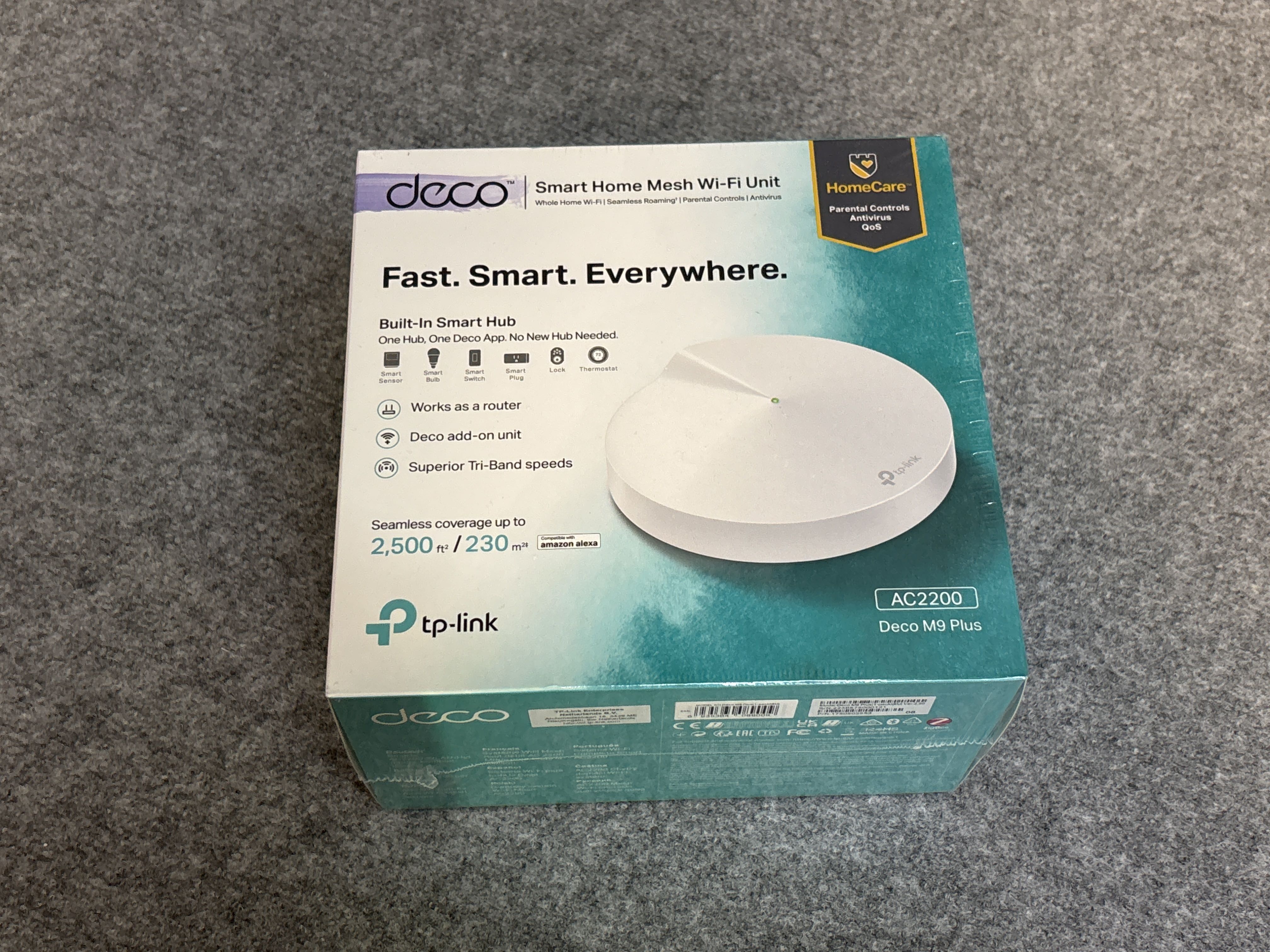 Mesh system - TP-Link Deco M9 Plus & router Archer AXE75 - PS Auction ...