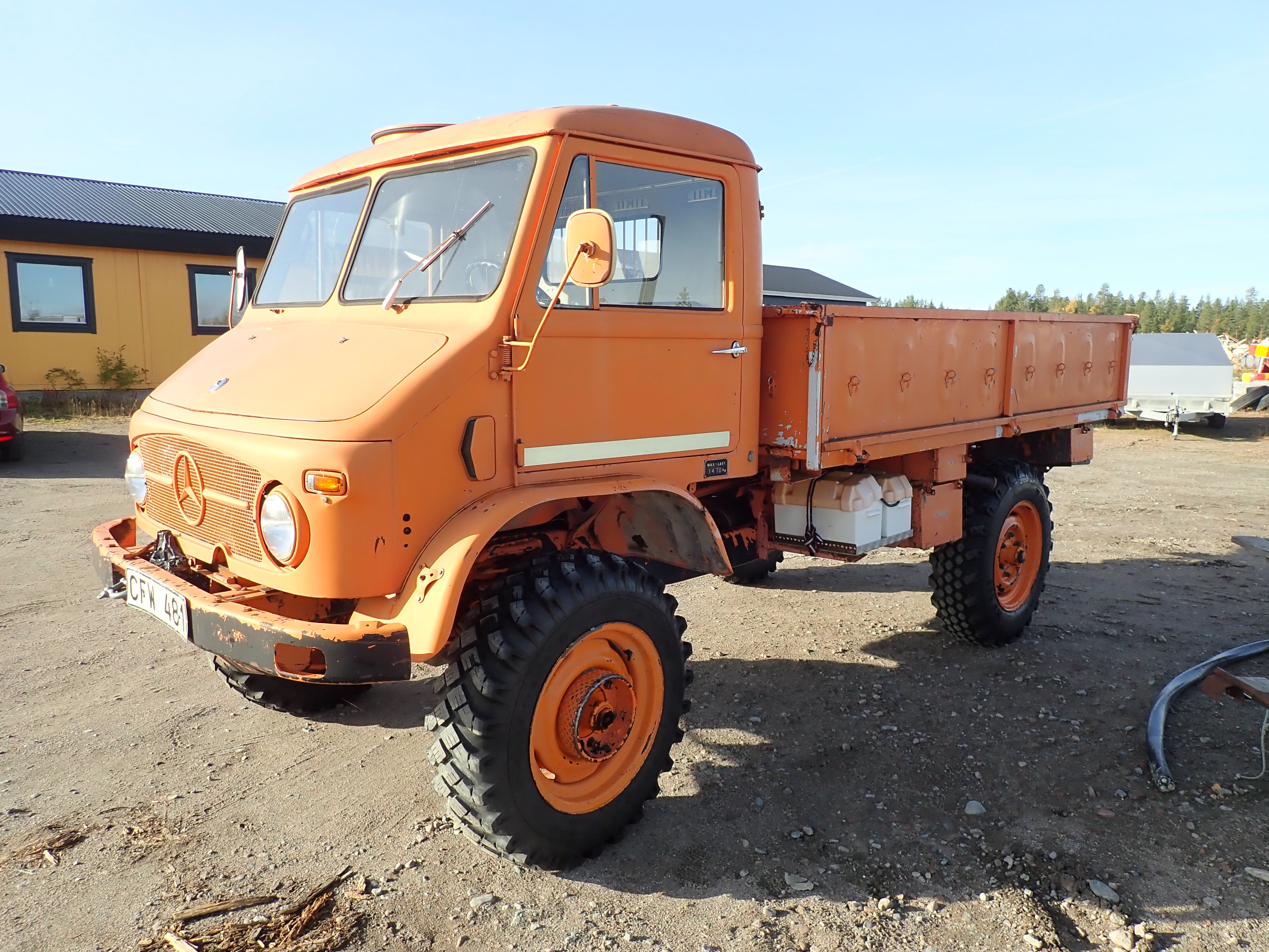 Mercedes UNIMOG 404 - PS Auction - We value the future - Largest in net ...
