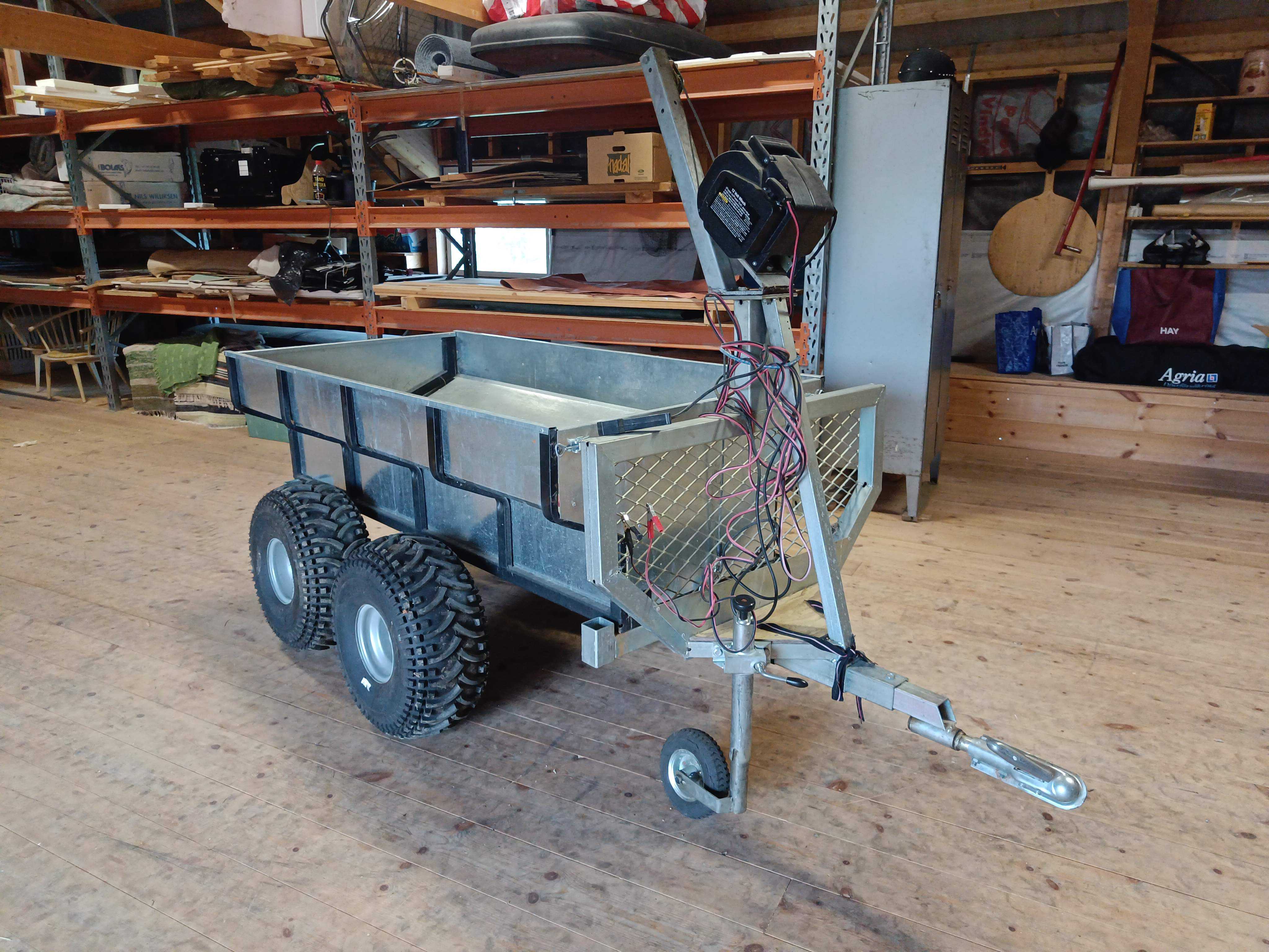 Combi trailer for ATV - PS Auction - We value the future - Largest in ...