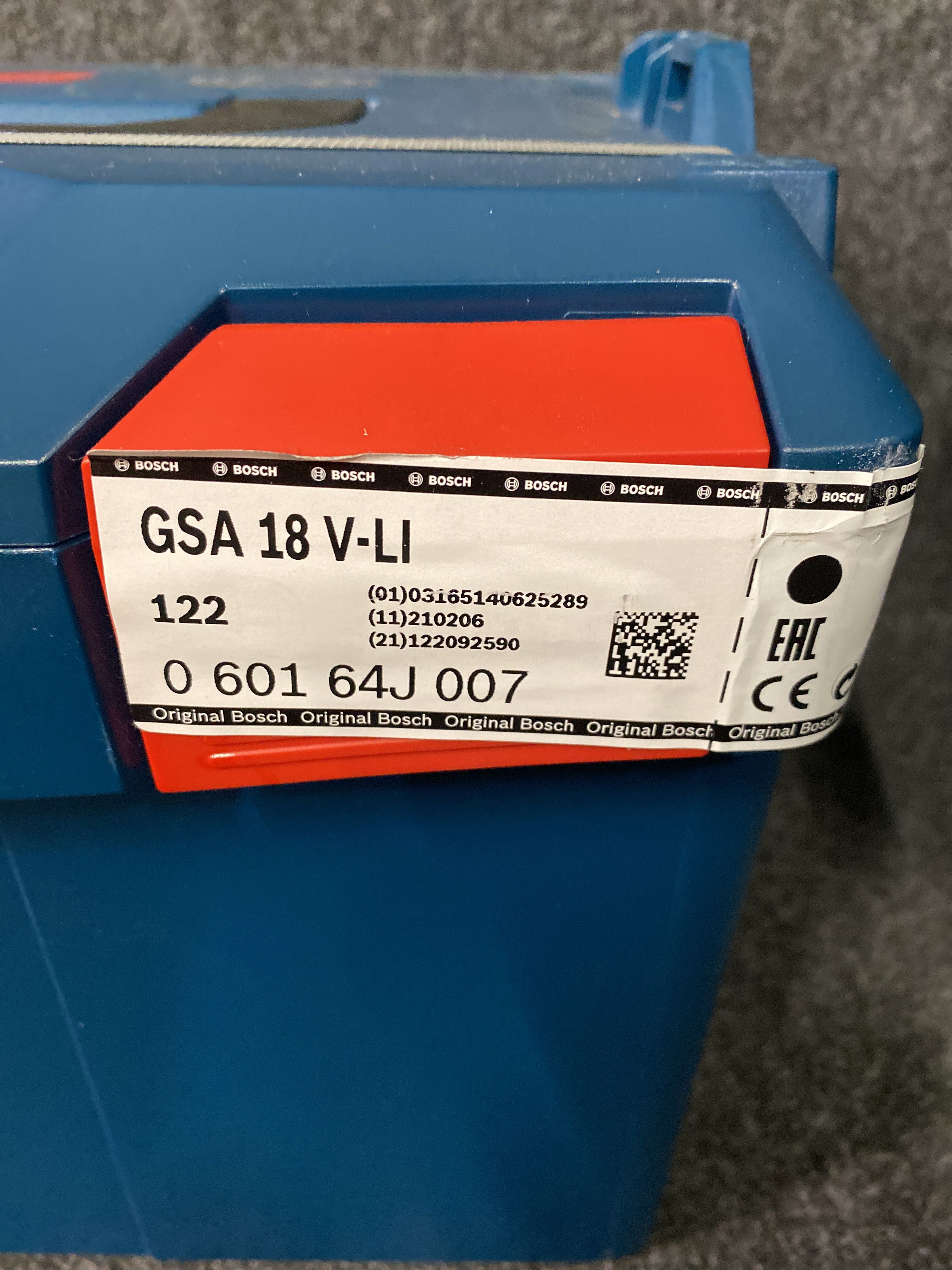 Tiger saw Bosch GSA 18 V-LI - PS Auction - We value the future ...