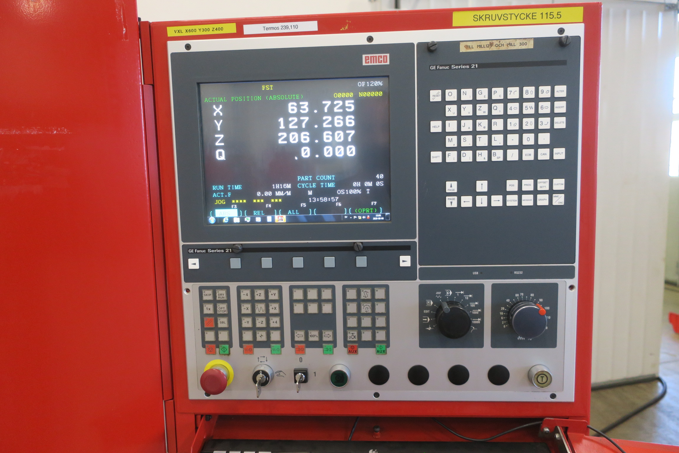 VMC Emco PC Mill 300 - PS Auction - We value the future - Largest in ...