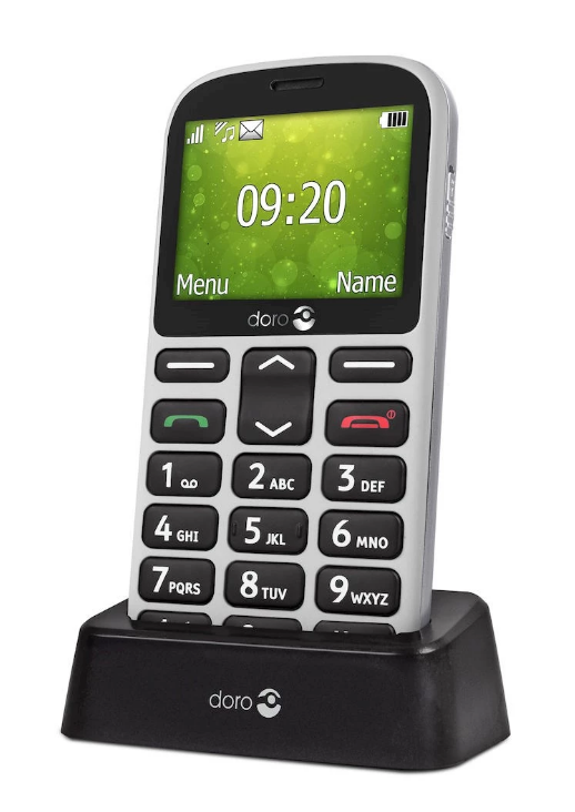 Mobile phone Doro 1362 White - PS Auction - We value the future ...