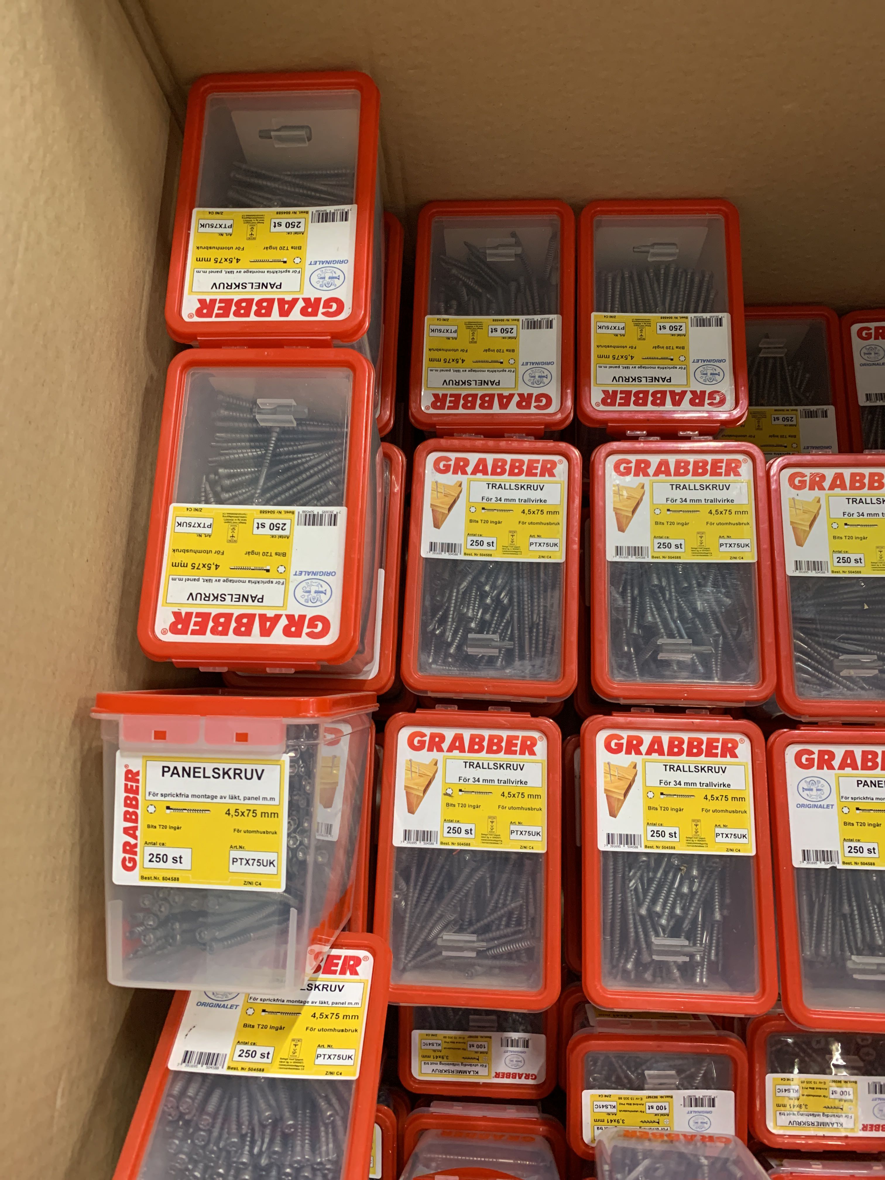 Truss screw, panel screw, staple screw & chip screw, Grabber - PS ...
