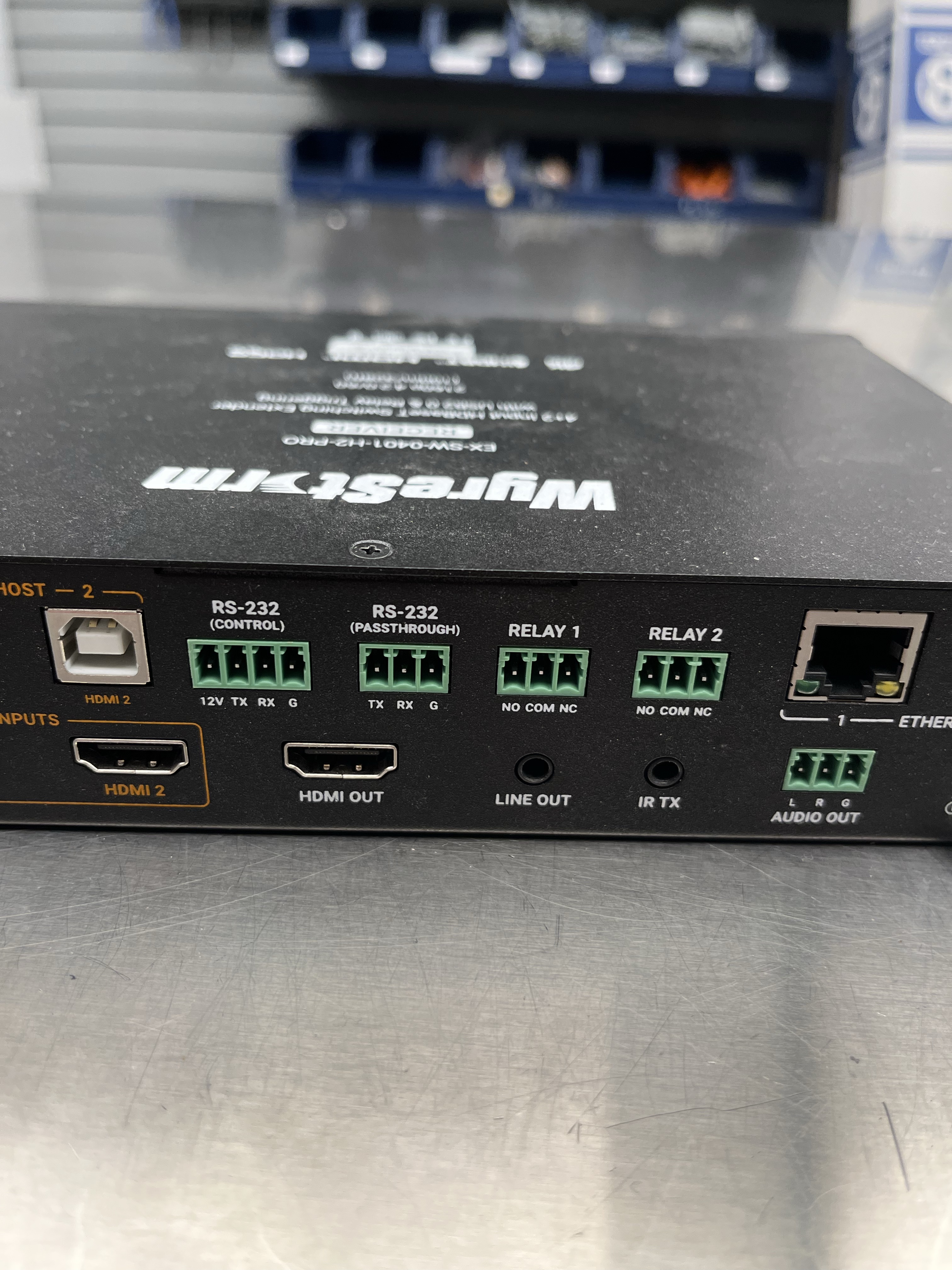 WyreStorm EX-SW-0401-H2-PRO Receiver 4+2 inputs, 4K - PS Auction - We ...