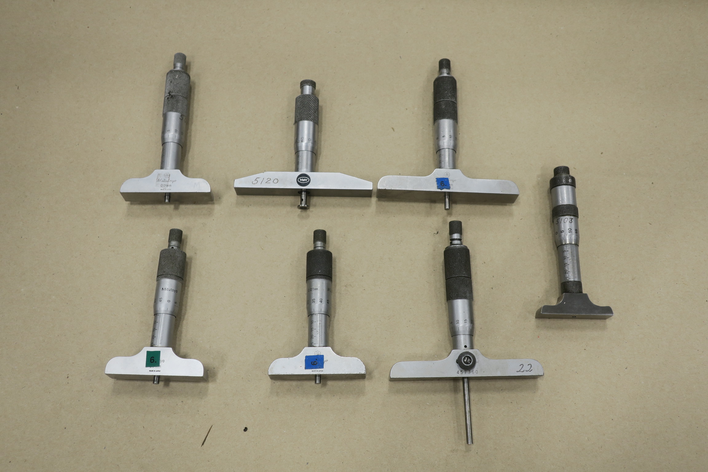 7 deep micrometers - PS Auction - We value the future - Largest in net ...