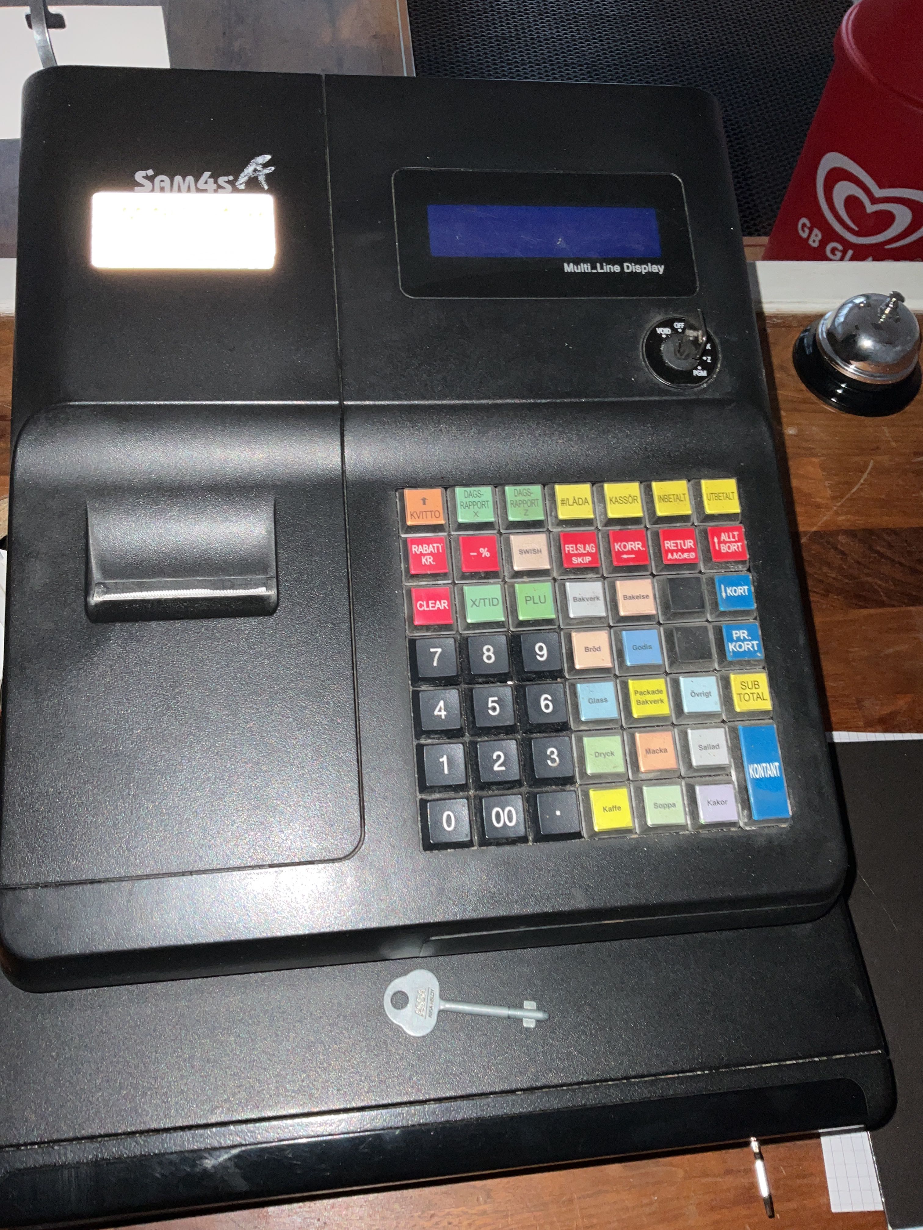 Cash register Sam 4S with card terminal - PS Auction - We value the ...