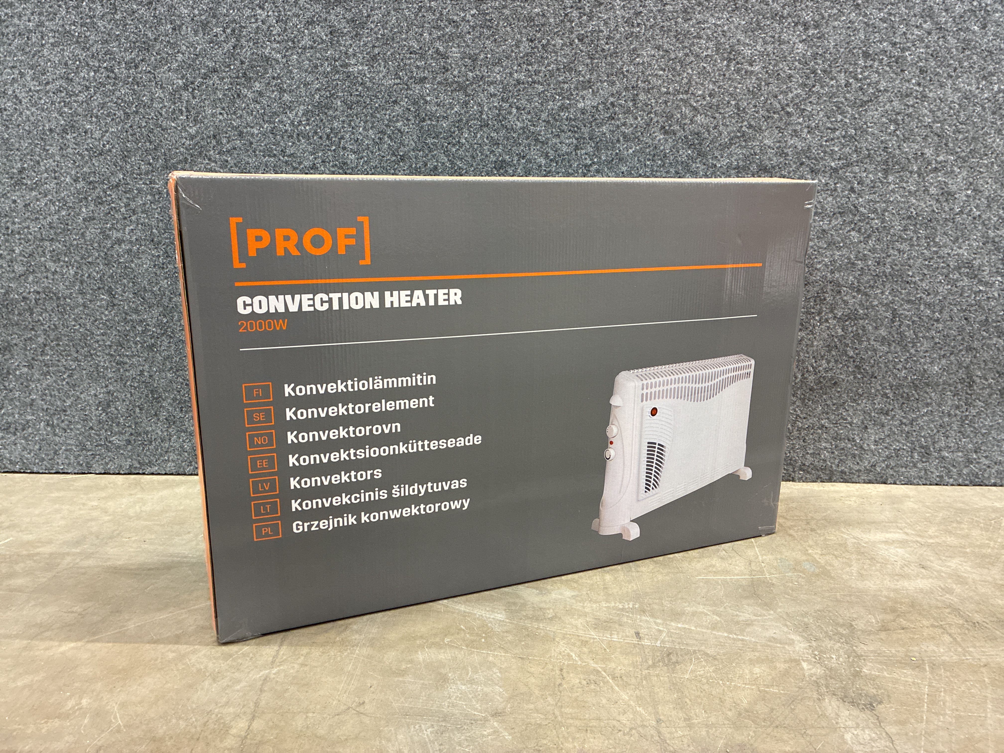 16 convector elements Prof Turbo 2000W - PS Auction - We value the ...