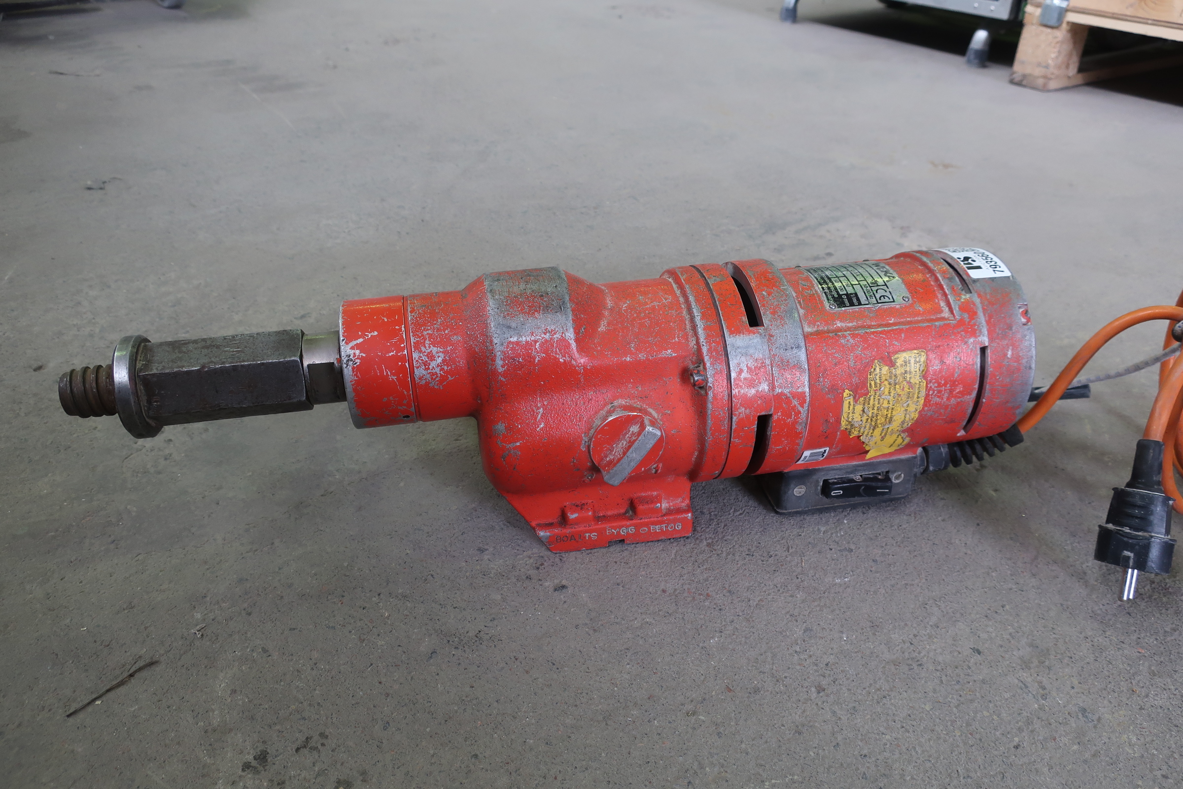 Core drill motor WEKA - PS Auction - We value the future - Largest in net auctions