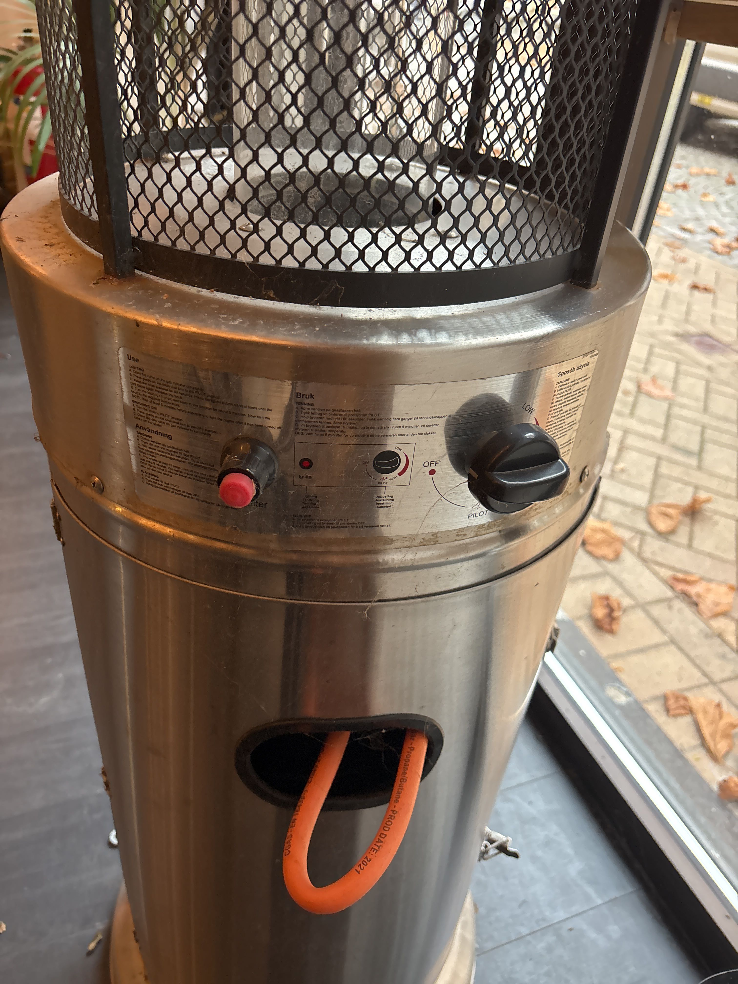 Stainless steel gas heater - PS Auction - We value the future - Largest ...