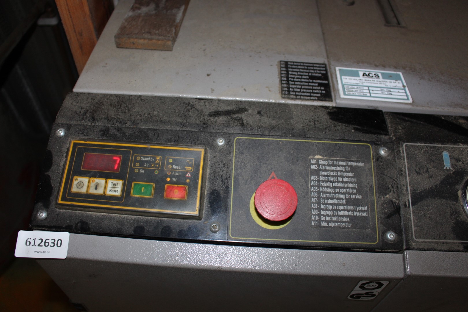 Screw compressor Fini, Tank, air dryer - PS Auction - We value the ...