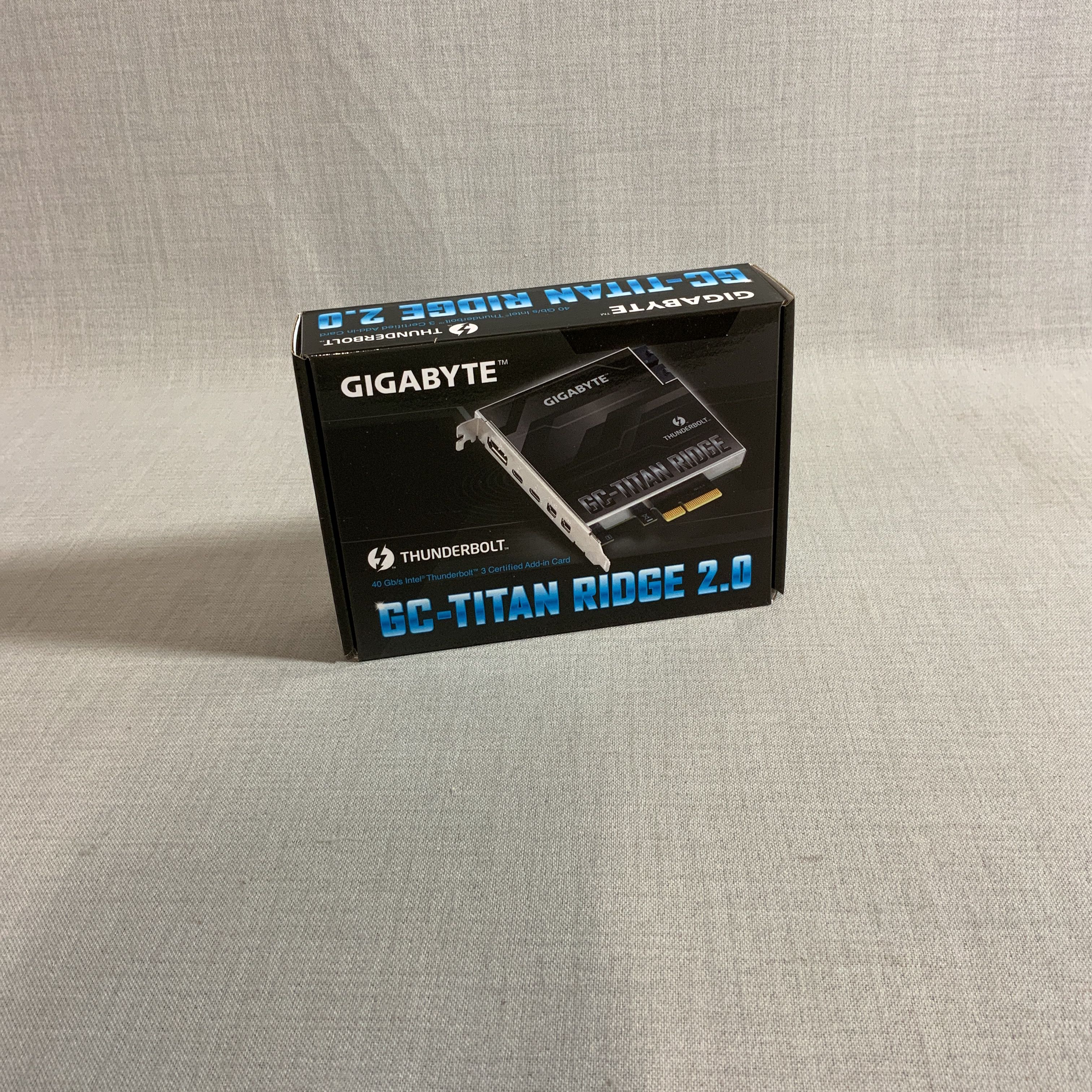 Gigabyte Titan Ridge Thunderbolt 3 - PS Auction - We value the future ...